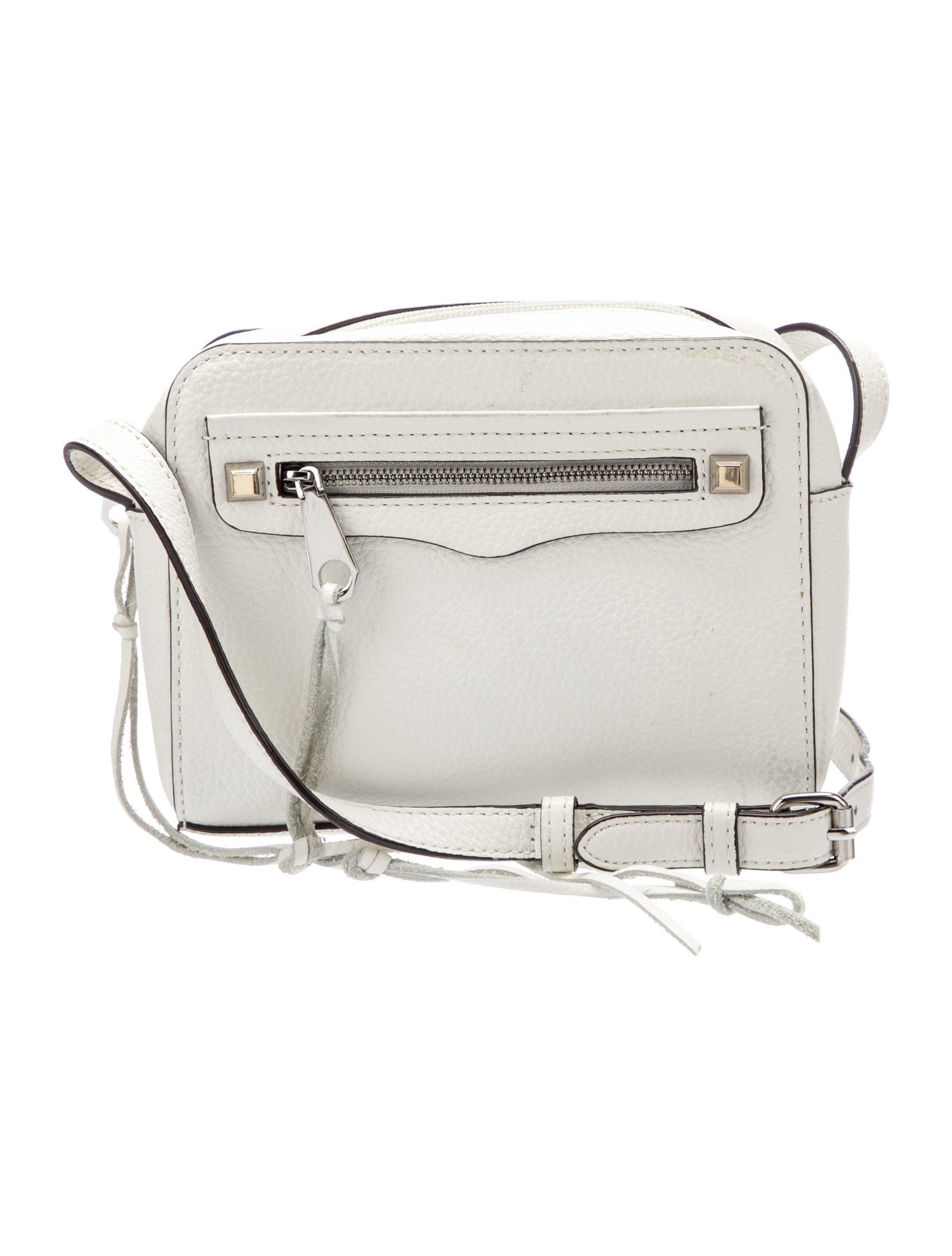 Rebecca Minkoff Leather Crossbody Bag - White Crossbody Bags, Handbags ...
