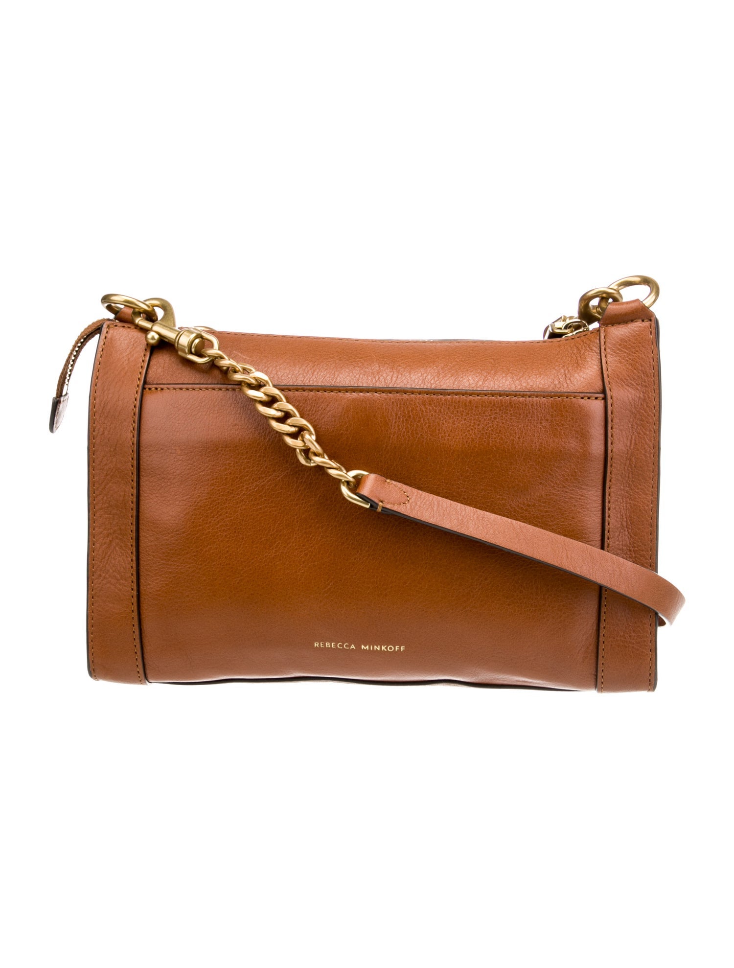 Halston Heritage Leather Crossbody Bag - Grey Crossbody Bags, Handbags ...