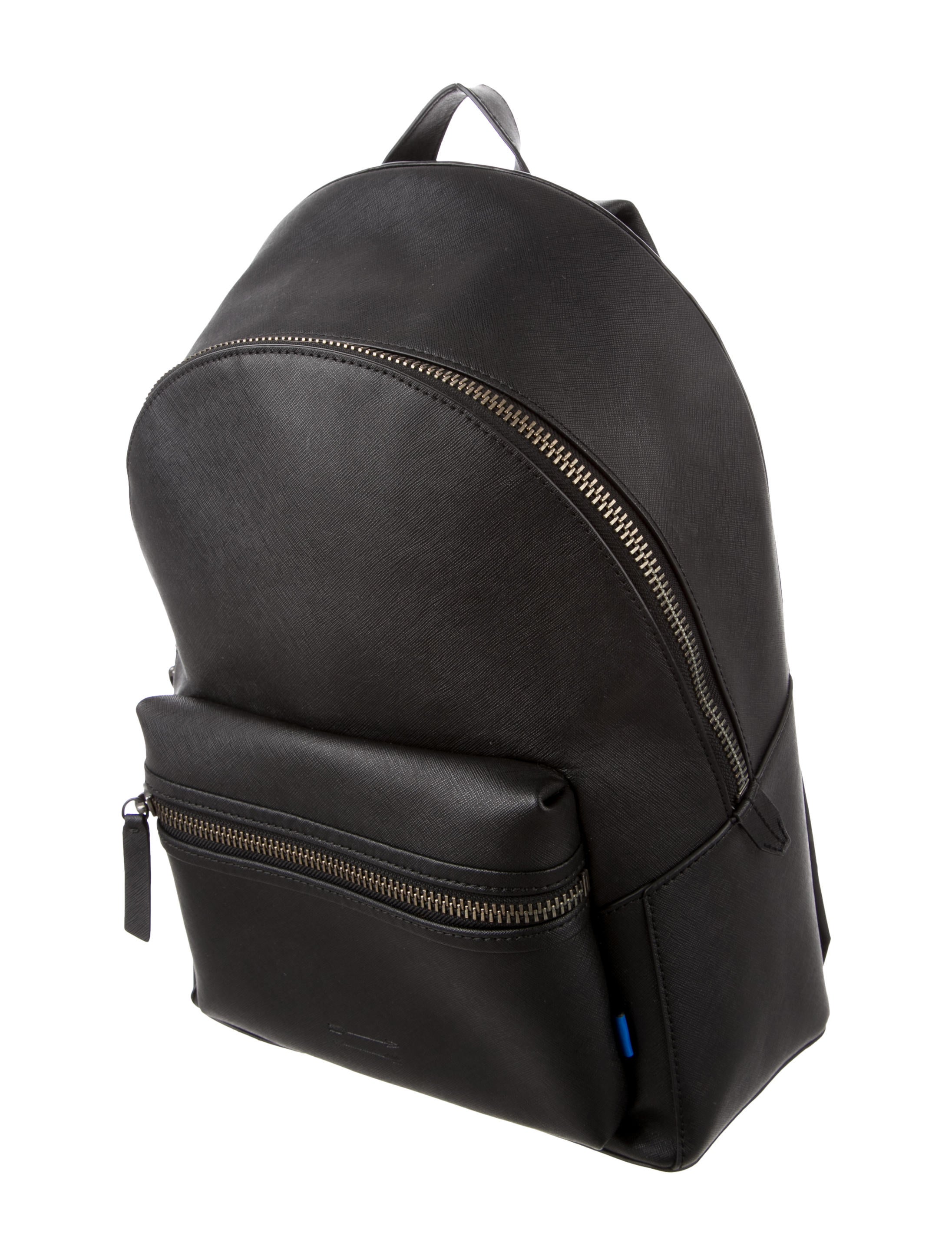 Uri Minkoff Paul Saffiano Leather Backpack - Black Backpacks, Bags ...
