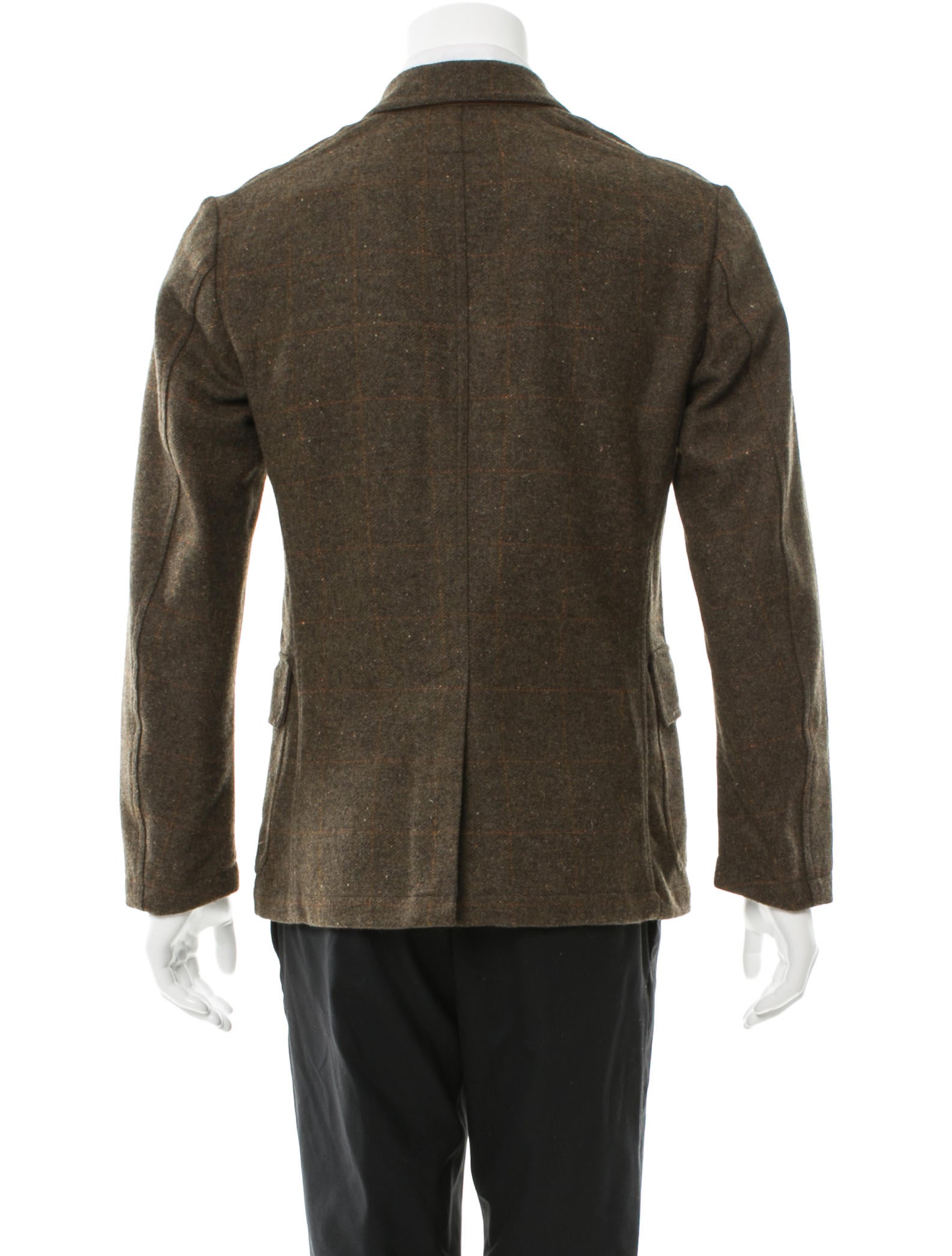 RRL & Co. Windowpane Wool Jacket - Clothing - WRRLL20242 | The RealReal