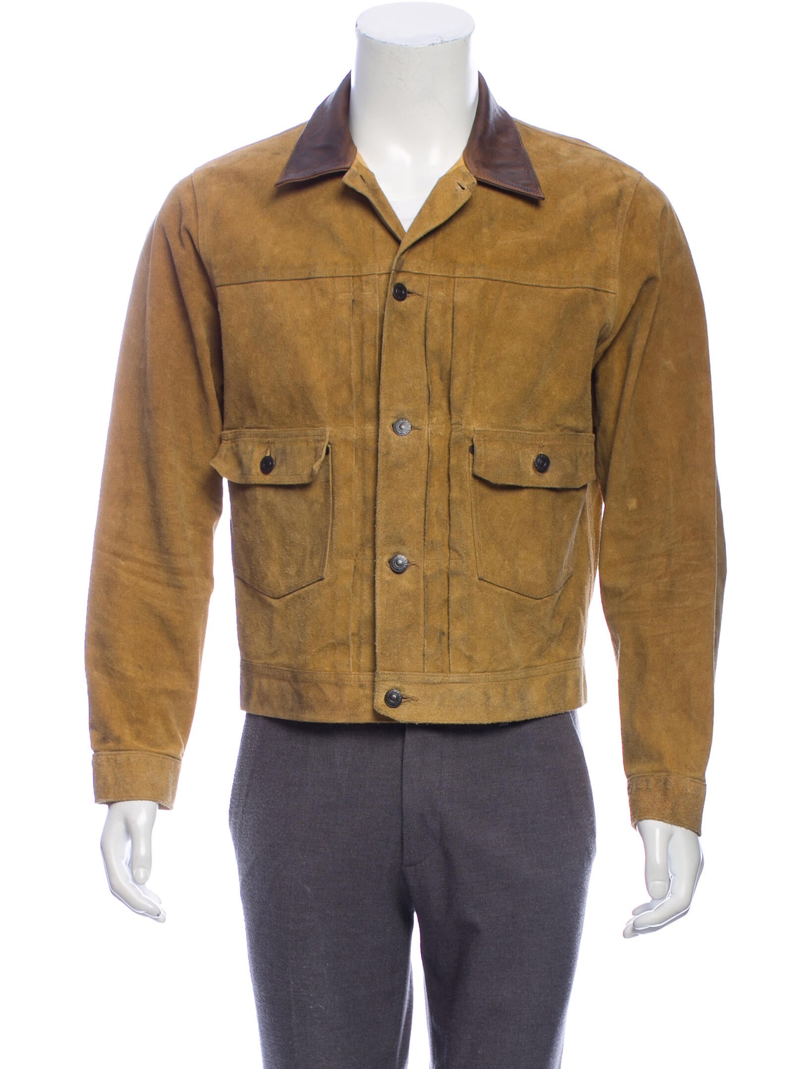RRL & Co. Suede Jacket - Clothing - WRRLL23196 | The RealReal