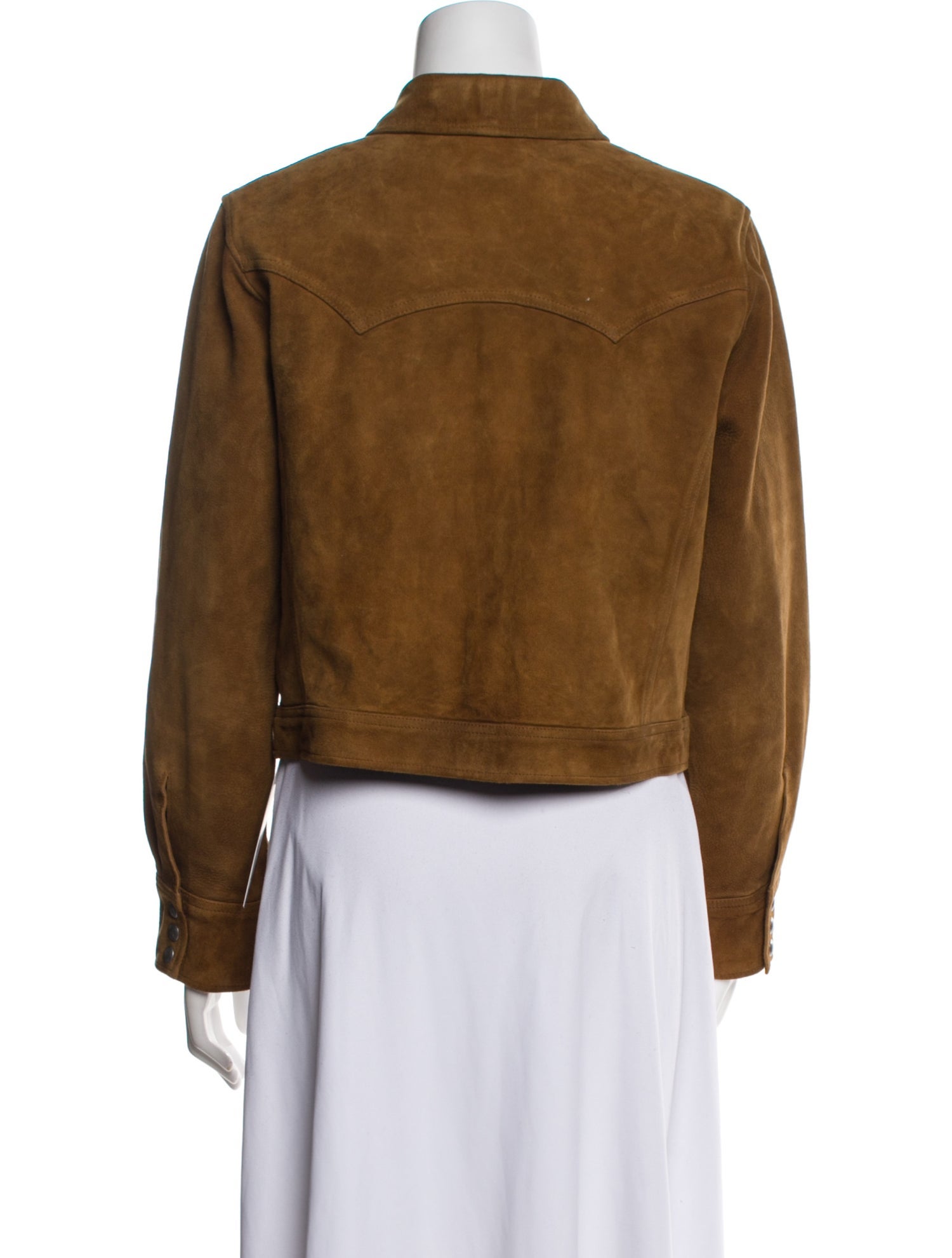 RRL & Co. Suede Jacket - Brown Jackets, Clothing - WRRLL34871 | The ...