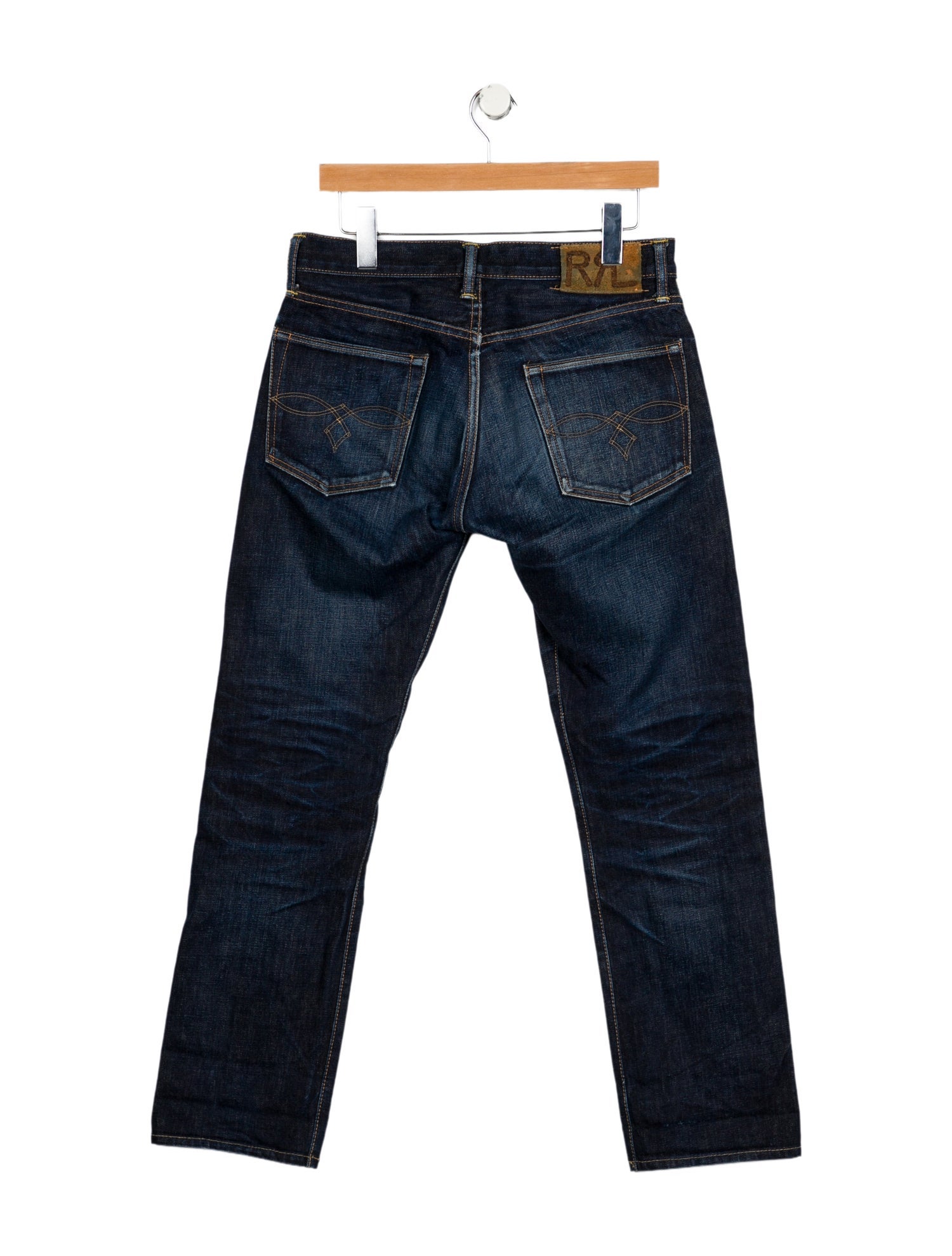 RRL & Co. Skinny Jeans - Blue Jeans, Clothing - WRRLL36253 | The RealReal