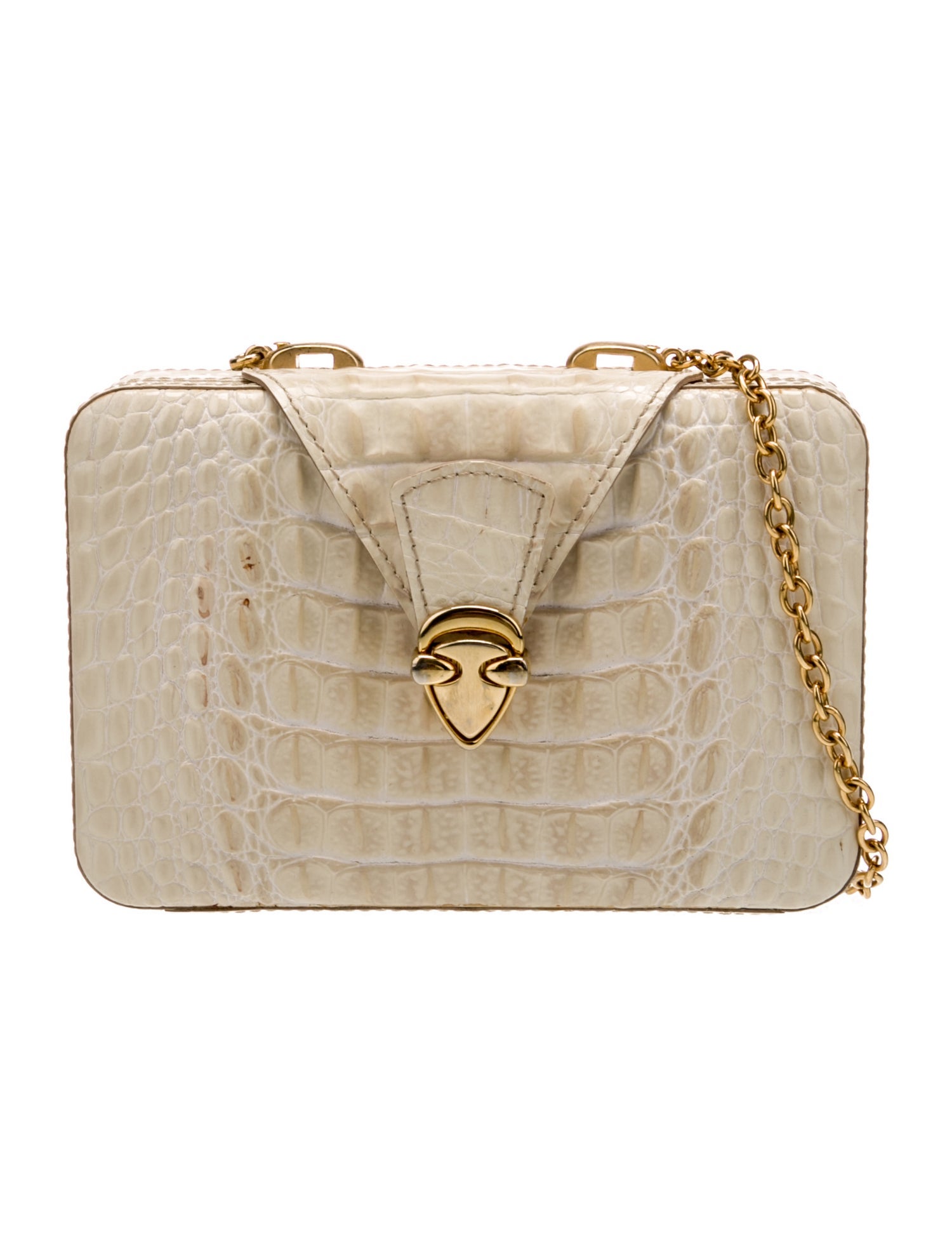 Retta Wolff Leather Crossbody Bag - Neutrals Mini Bags, Handbags ...