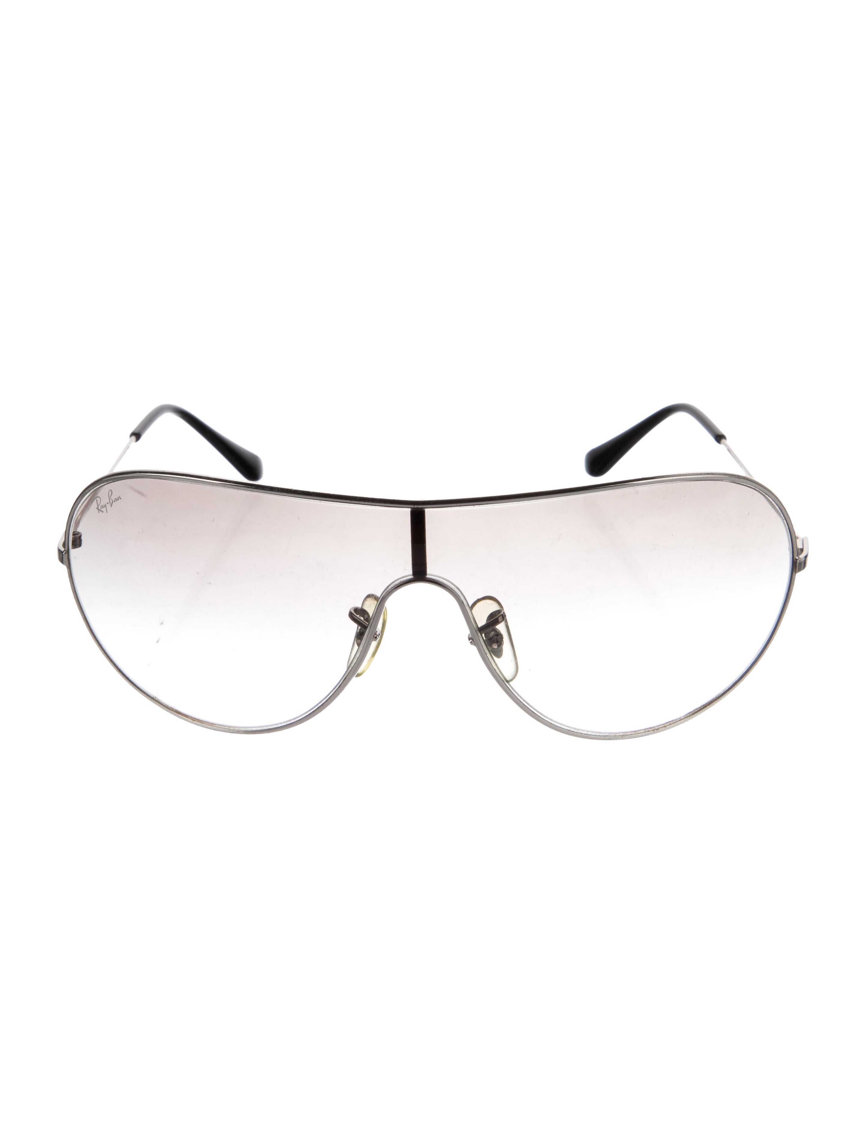 Ray-Ban Shield Gradient Sunglasses - Silver Sunglasses, Accessories ...