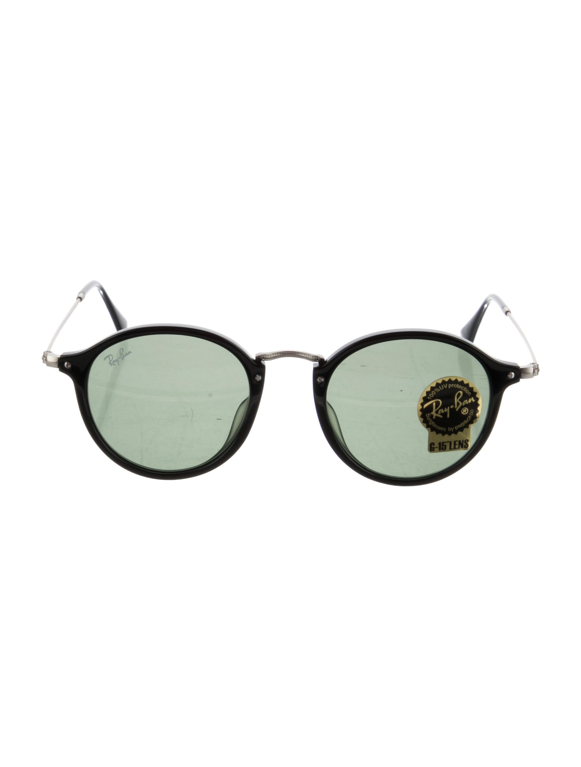 Ray Ban Round Fleck Round Sunglasses Black Sunglasses Accessories Wrx66922 The Realreal