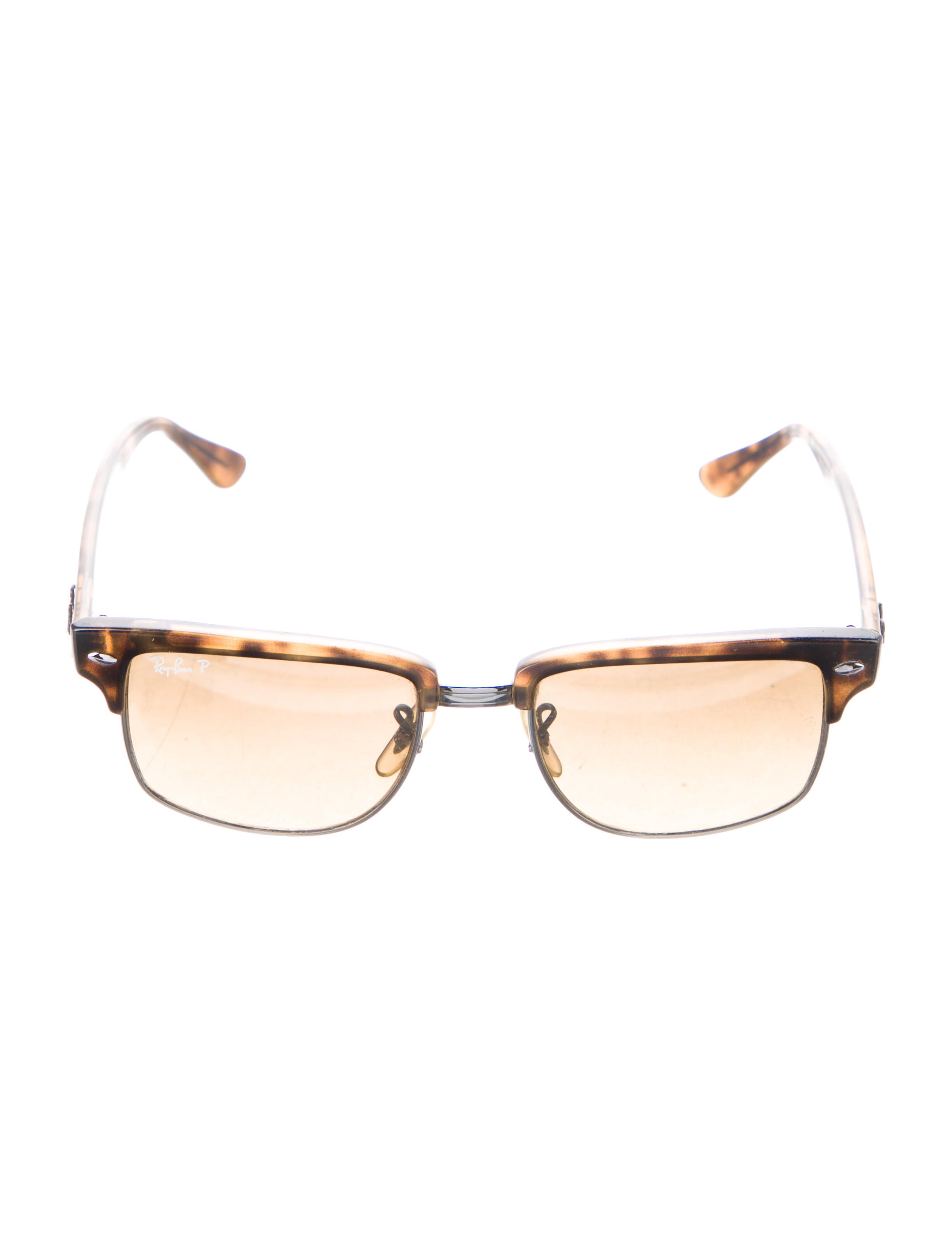 Ray-Ban Narrow Mirrored Sunglasses - Brown Sunglasses, Accessories ...