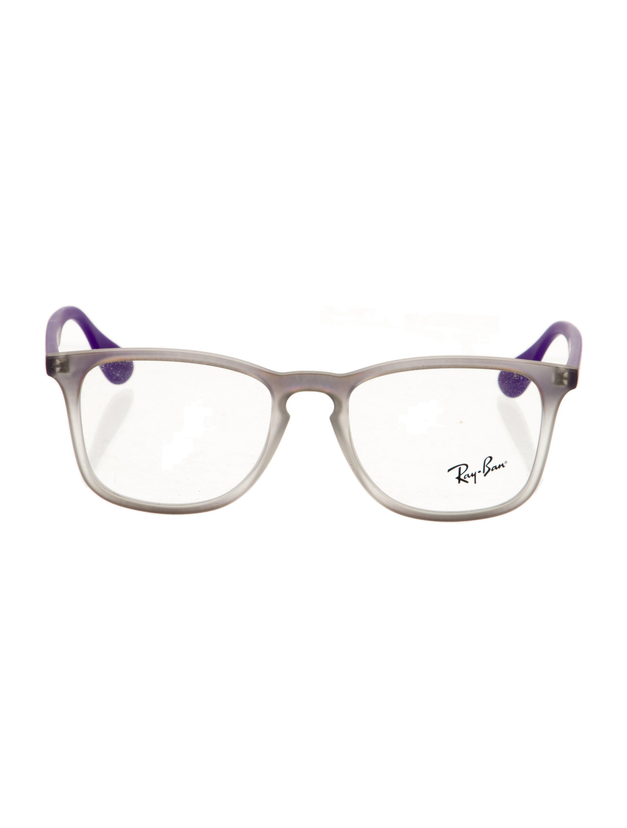 Ray-Ban Optics Wayfarer Wayfarer Eyeglasses - Purple Eyeglasses ...