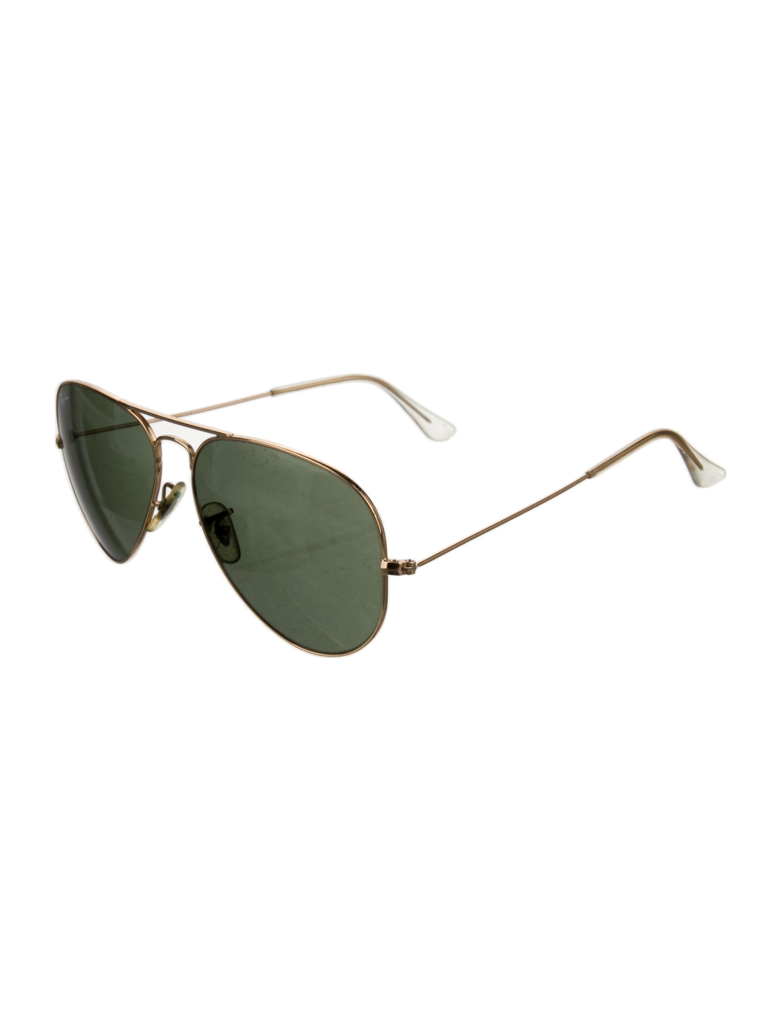 Ray-Ban Tinted Aviator Sunglasses - Gold Sunglasses, Accessories ...