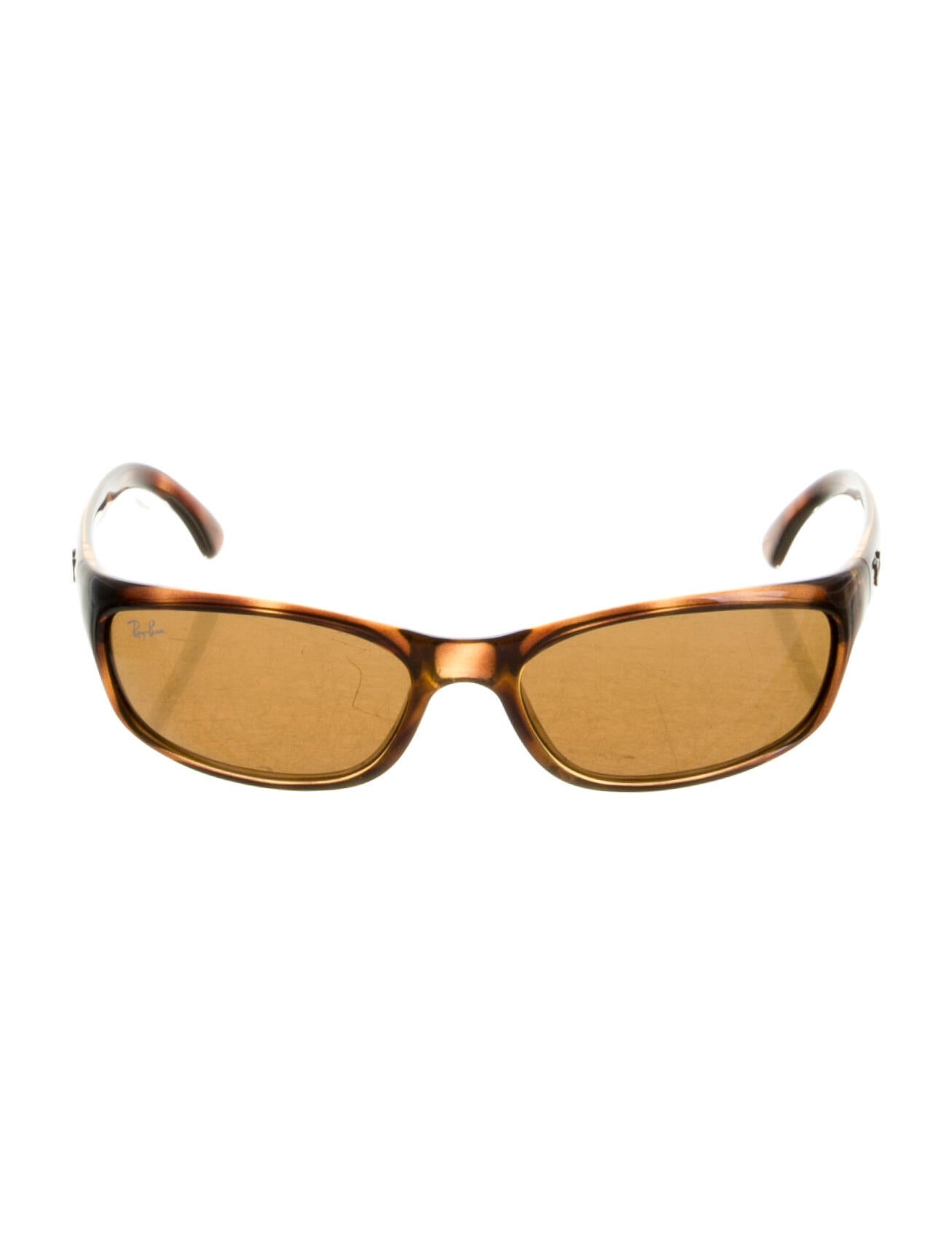 Ray-Ban Narrow Tinted Sunglasses - Brown Sunglasses, Accessories ...