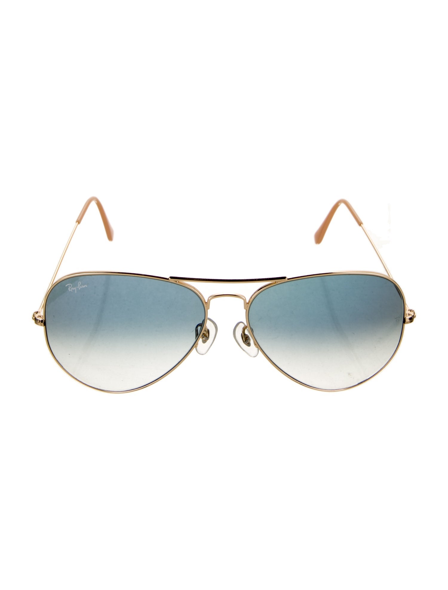 Ray-Ban Aviator Gradient Sunglasses - Gold Sunglasses, Accessories ...