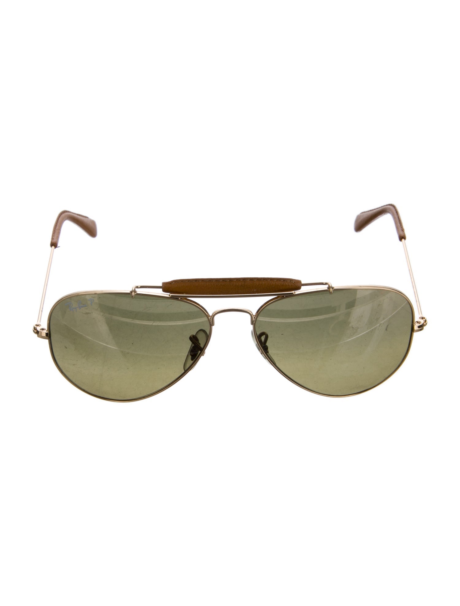 Ray-Ban Aviator Mirrored Sunglasses - Brown Sunglasses, Accessories ...