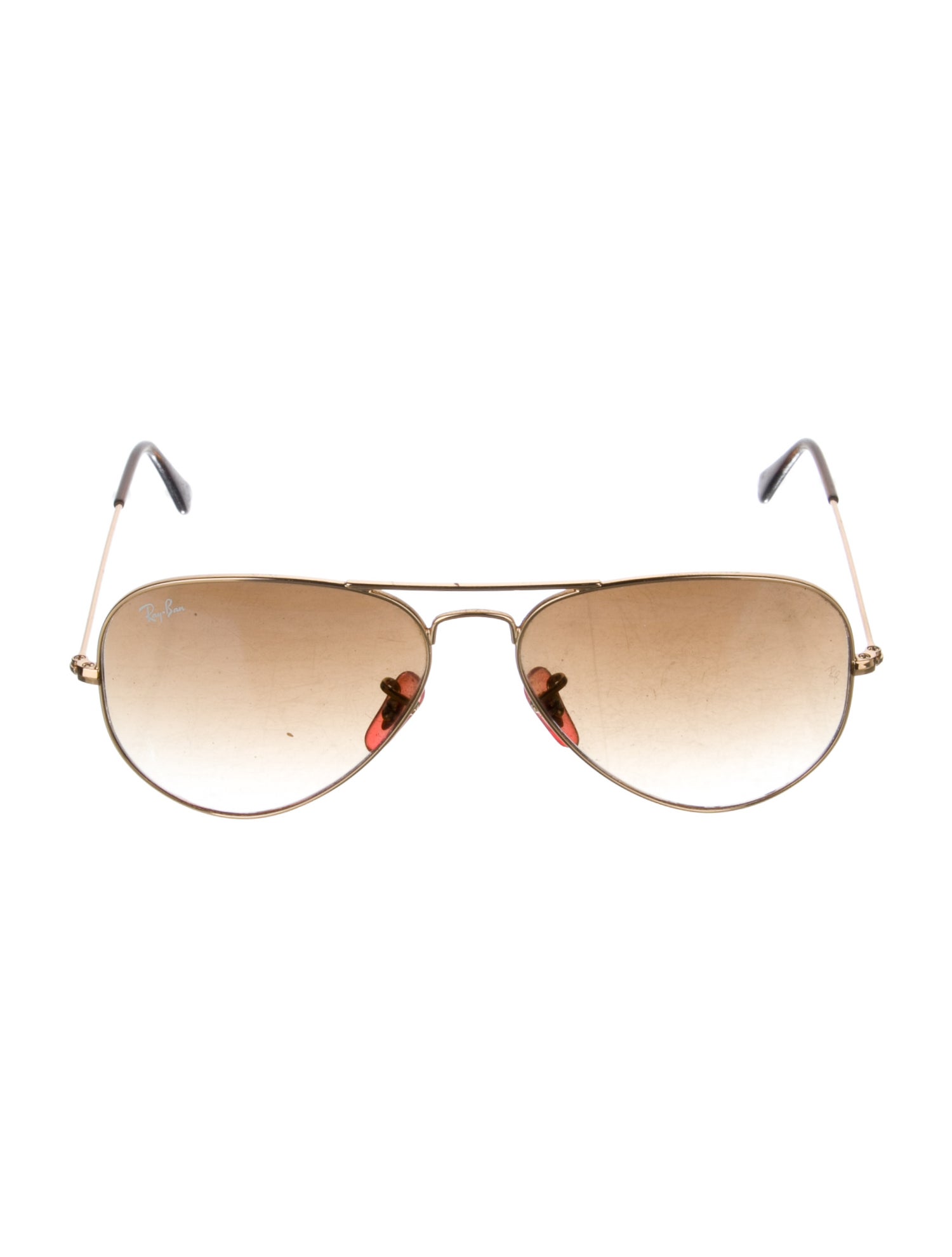 Ray-Ban Aviator Gradient Sunglasses - Gold Sunglasses, Accessories ...