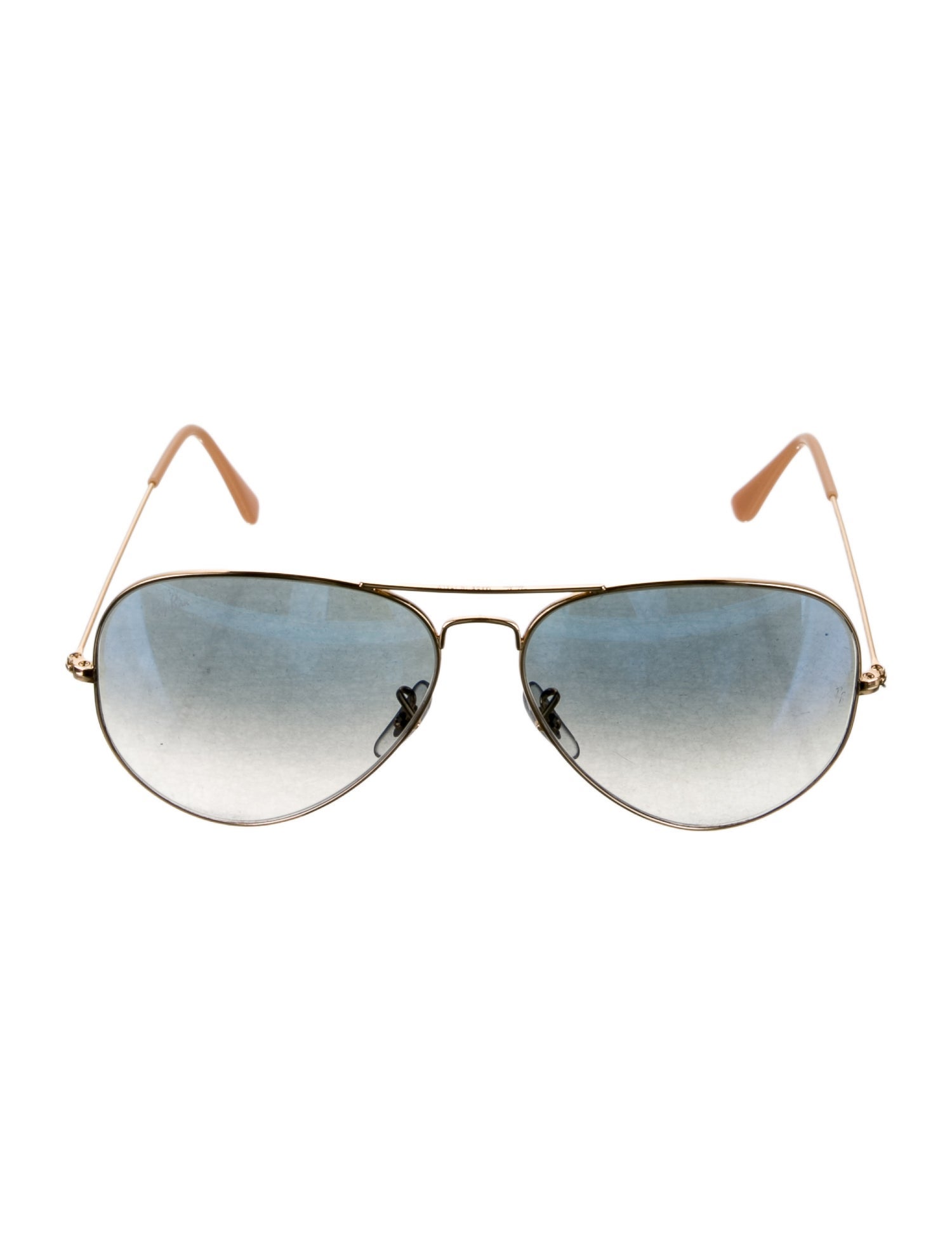 Ray-Ban Aviator Mirrored Sunglasses - Gold Sunglasses, Accessories ...