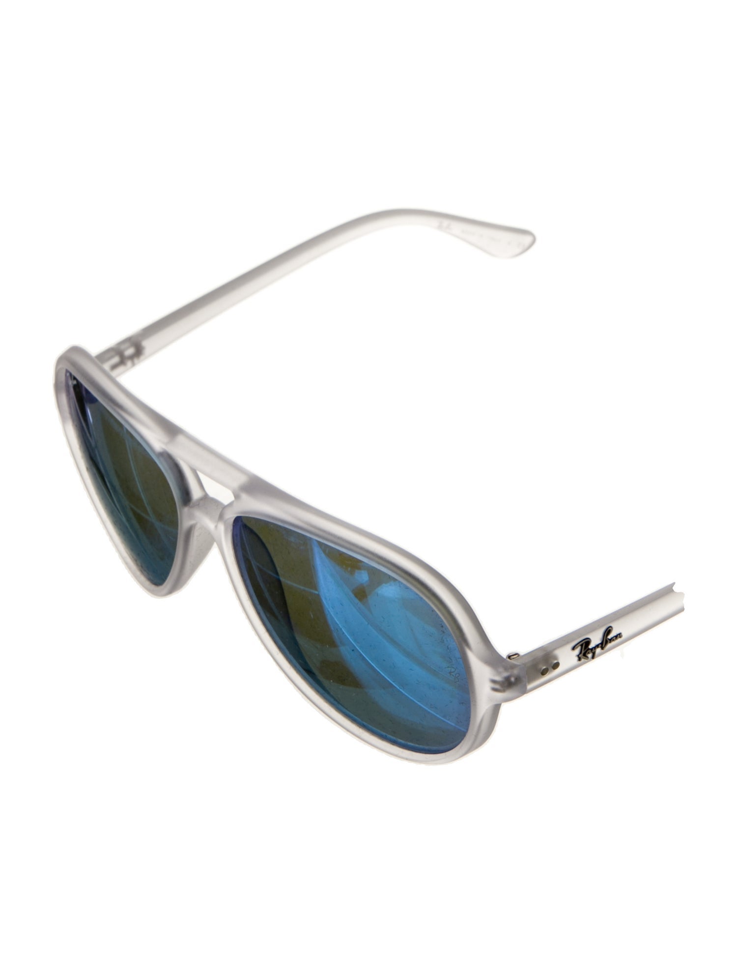 Ray-Ban CATS 5000 Aviator Sunglasses - Clear Sunglasses, Accessories ...