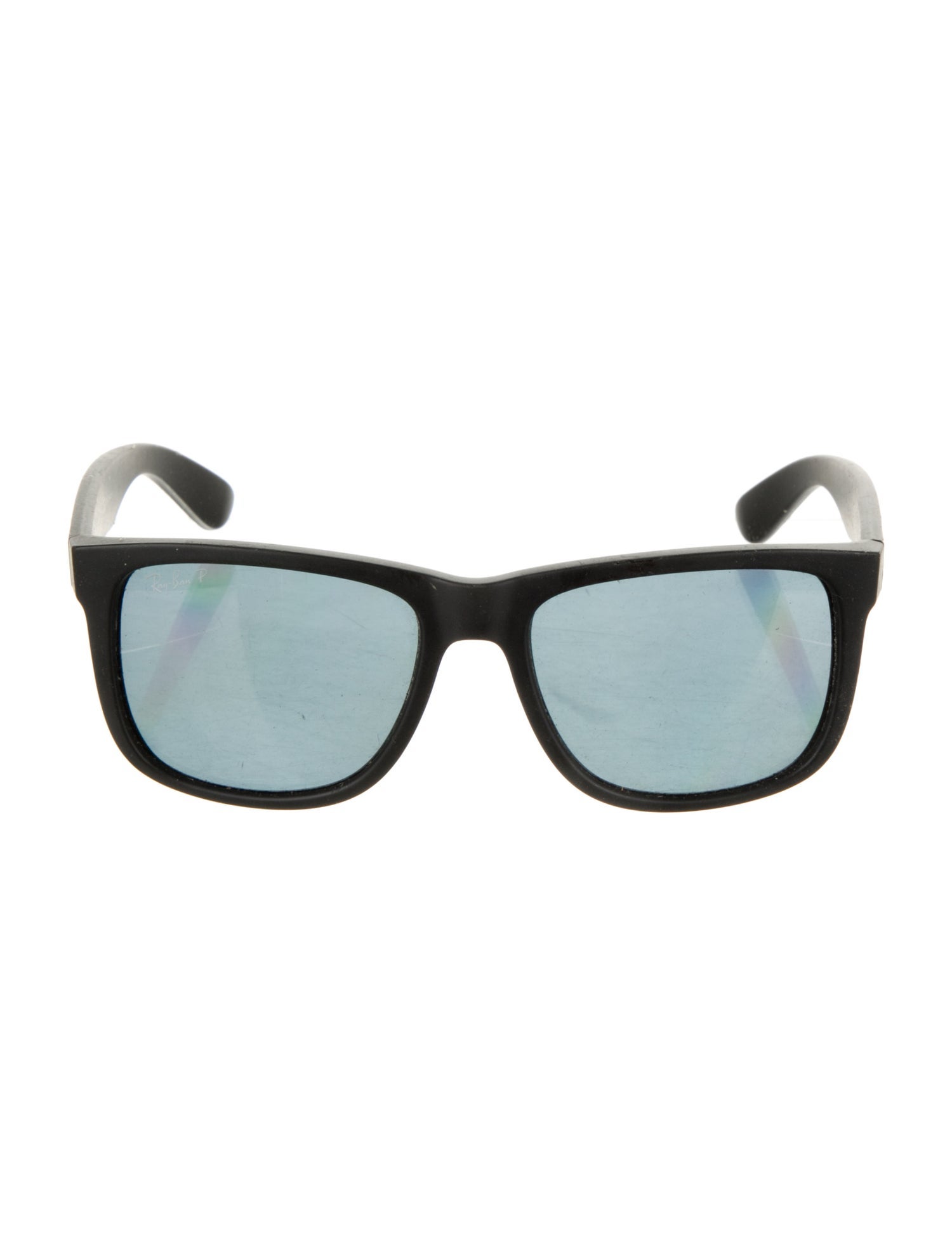 Ray-Ban Justin Wayfarer Sunglasses - Black Sunglasses, Accessories ...