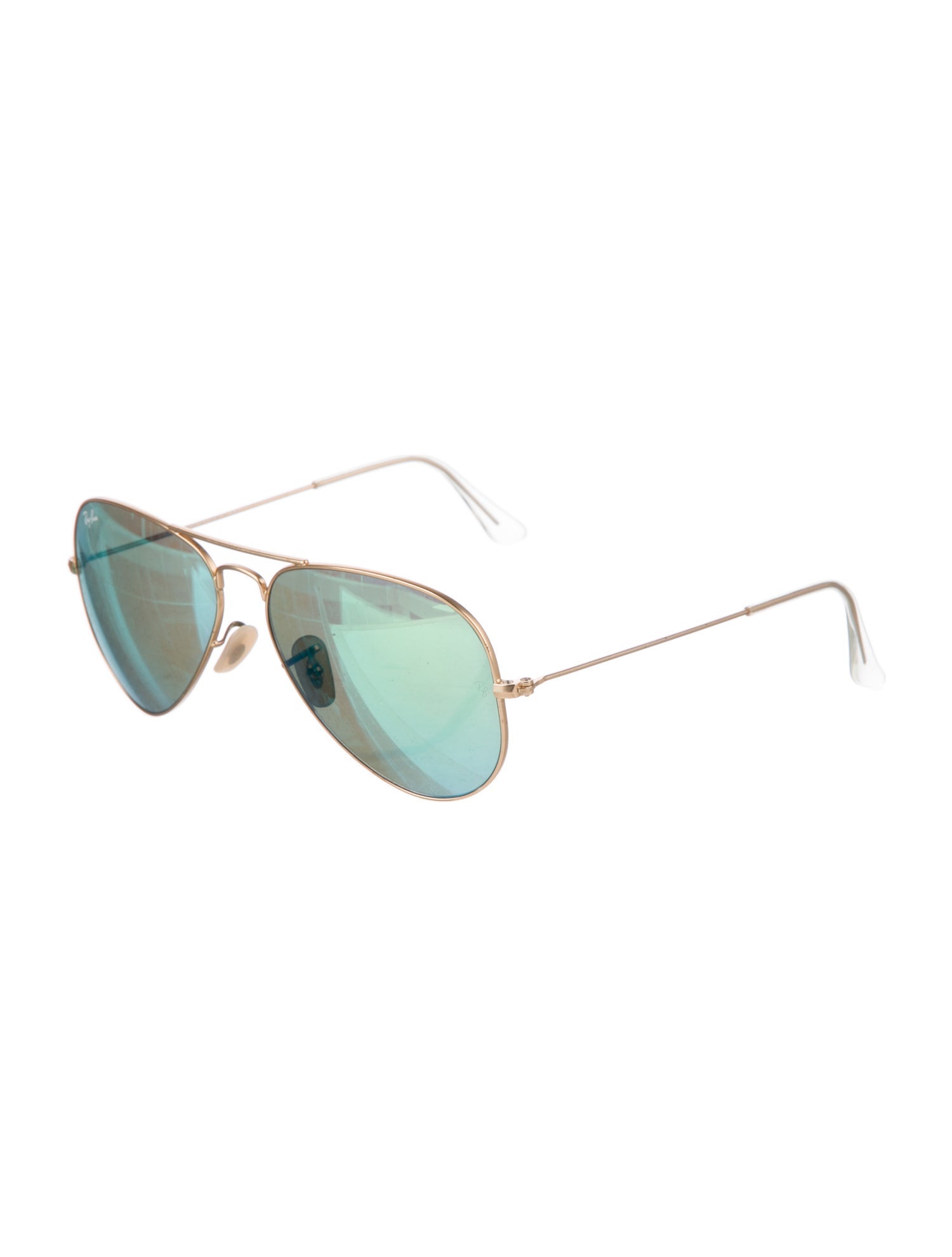 Ray-Ban Aviator Mirrored Sunglasses - Gold Sunglasses, Accessories ...