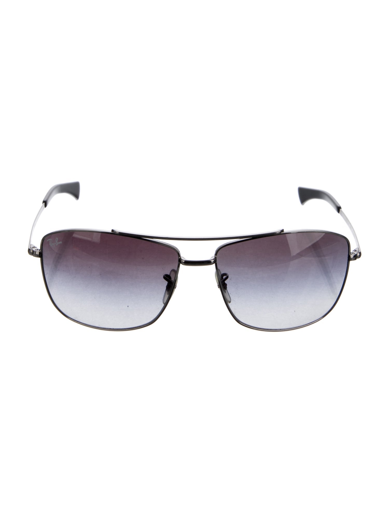 Ray-Ban Caravan Aviator Sunglasses - Silver Sunglasses, Accessories ...
