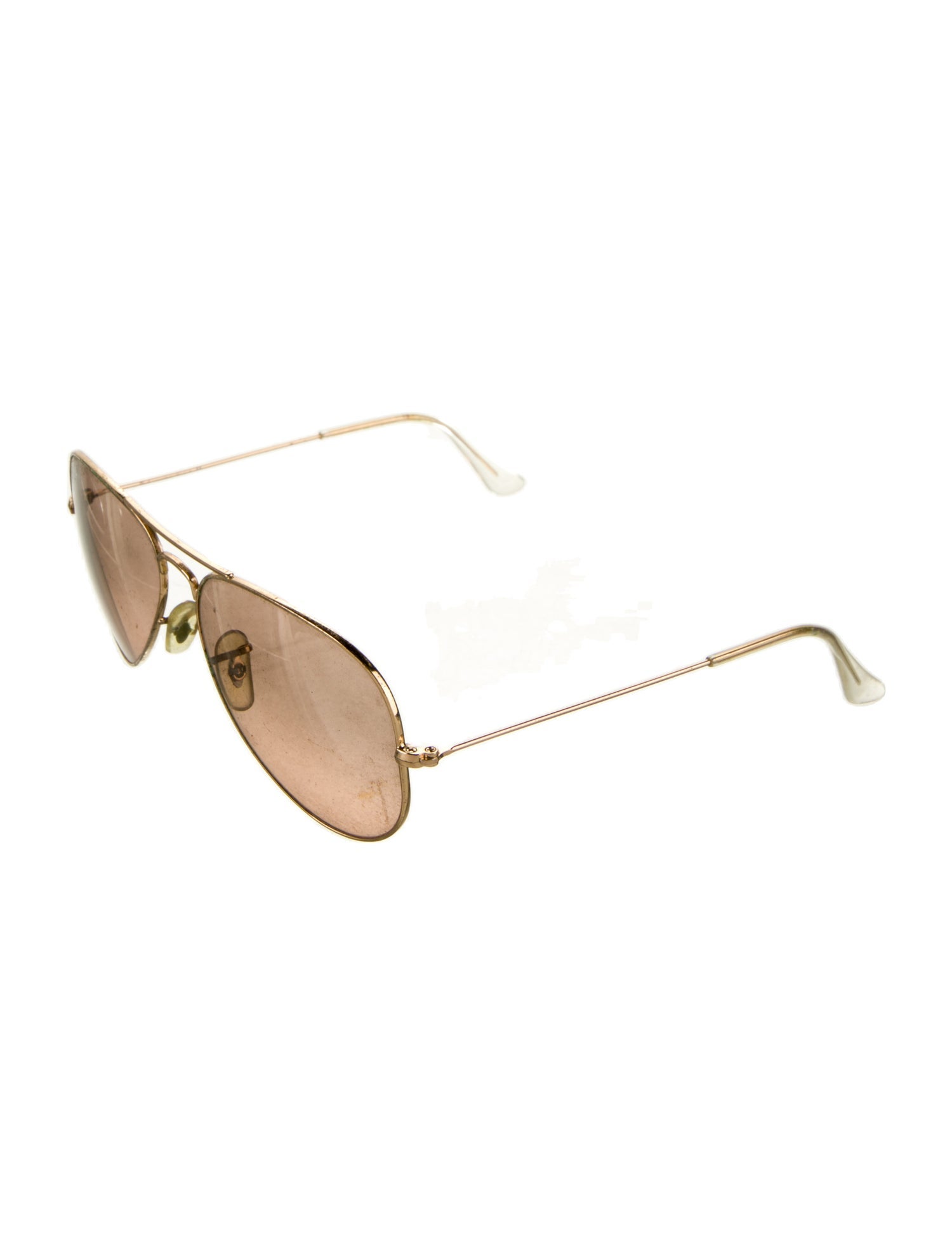 Ray-Ban Aviator Gradient Sunglasses - Gold Sunglasses, Accessories ...