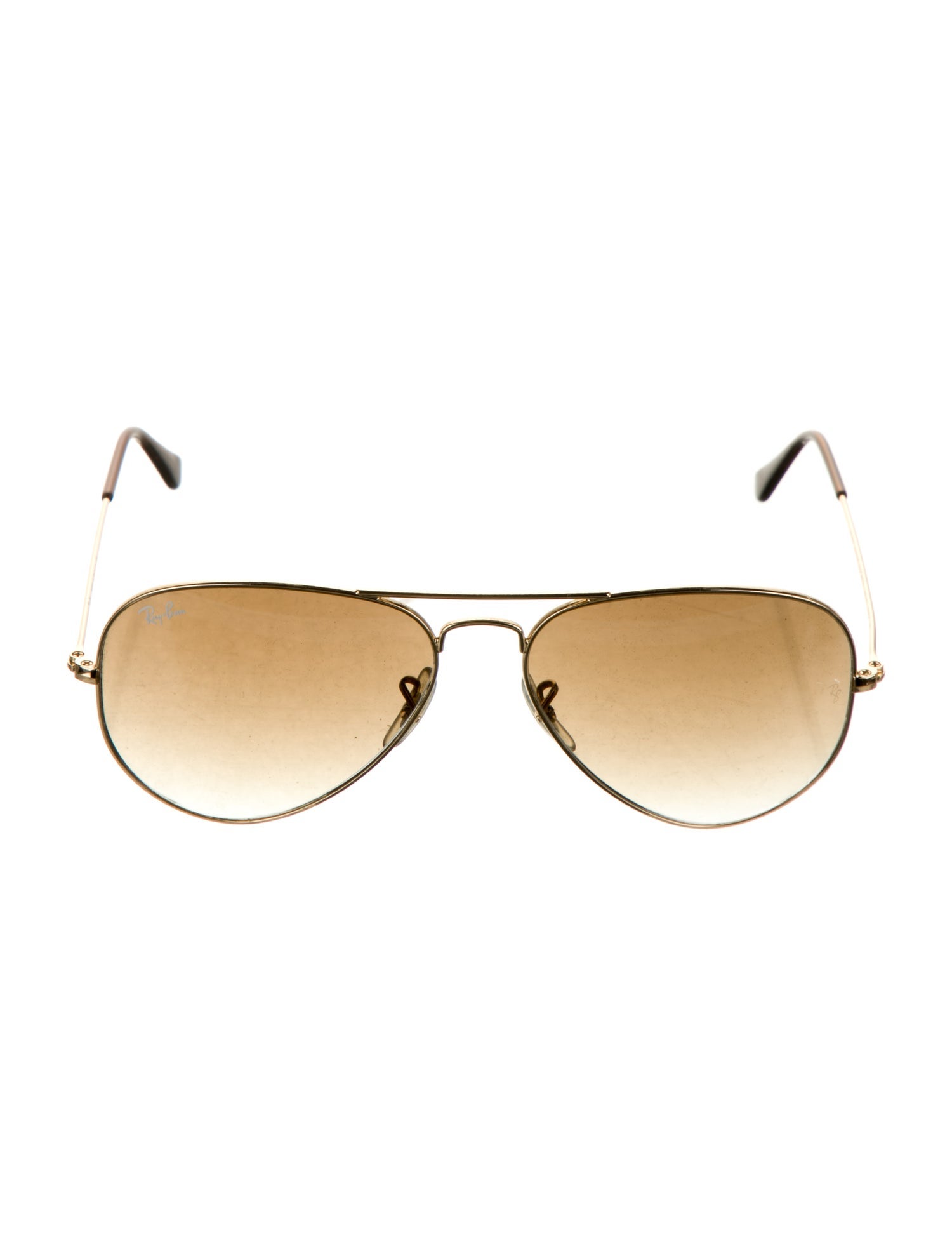 Ray-Ban Aviator Gradient Sunglasses - Gold Sunglasses, Accessories ...