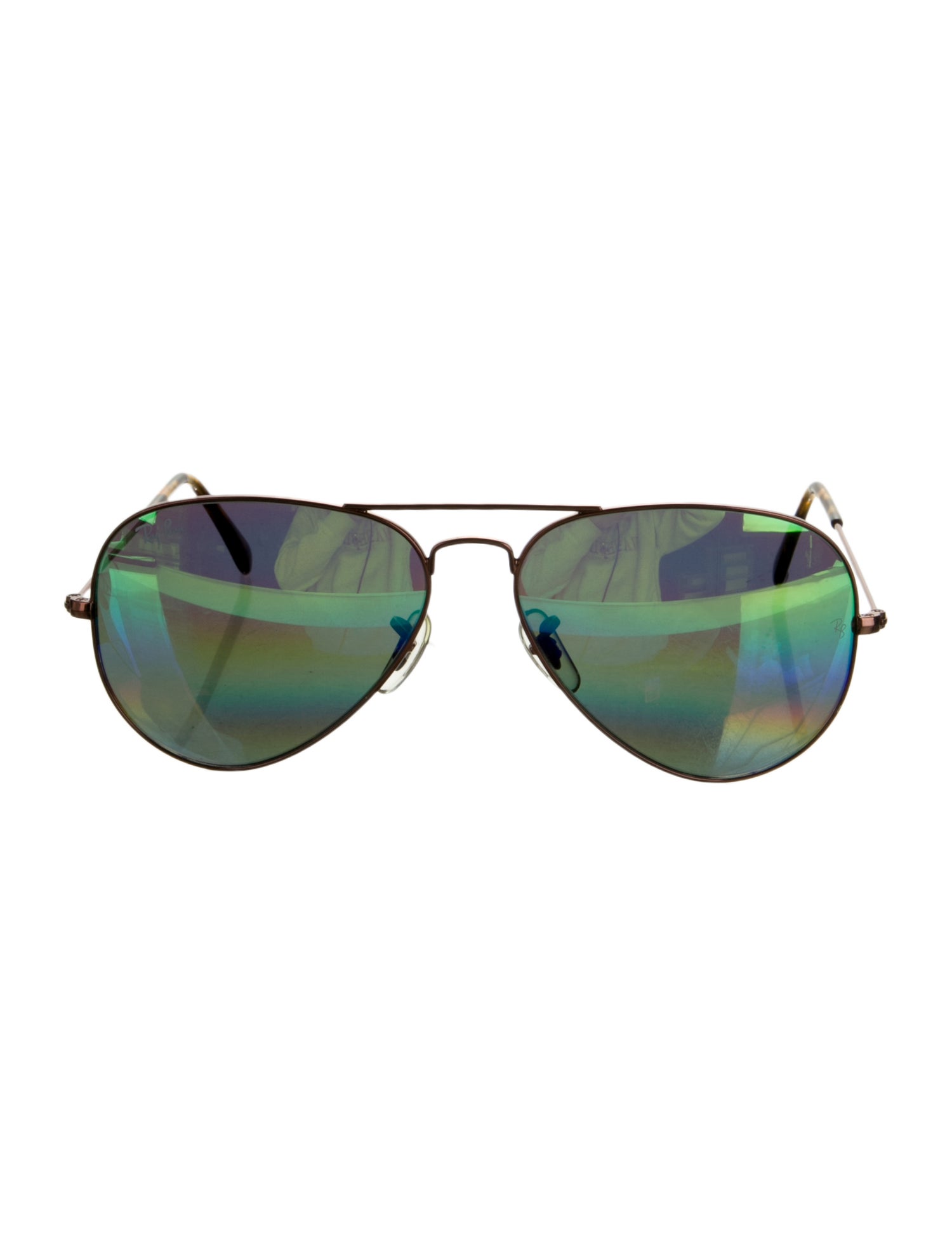 Ray-Ban Aviator Mirrored Sunglasses - Gold Sunglasses, Accessories ...