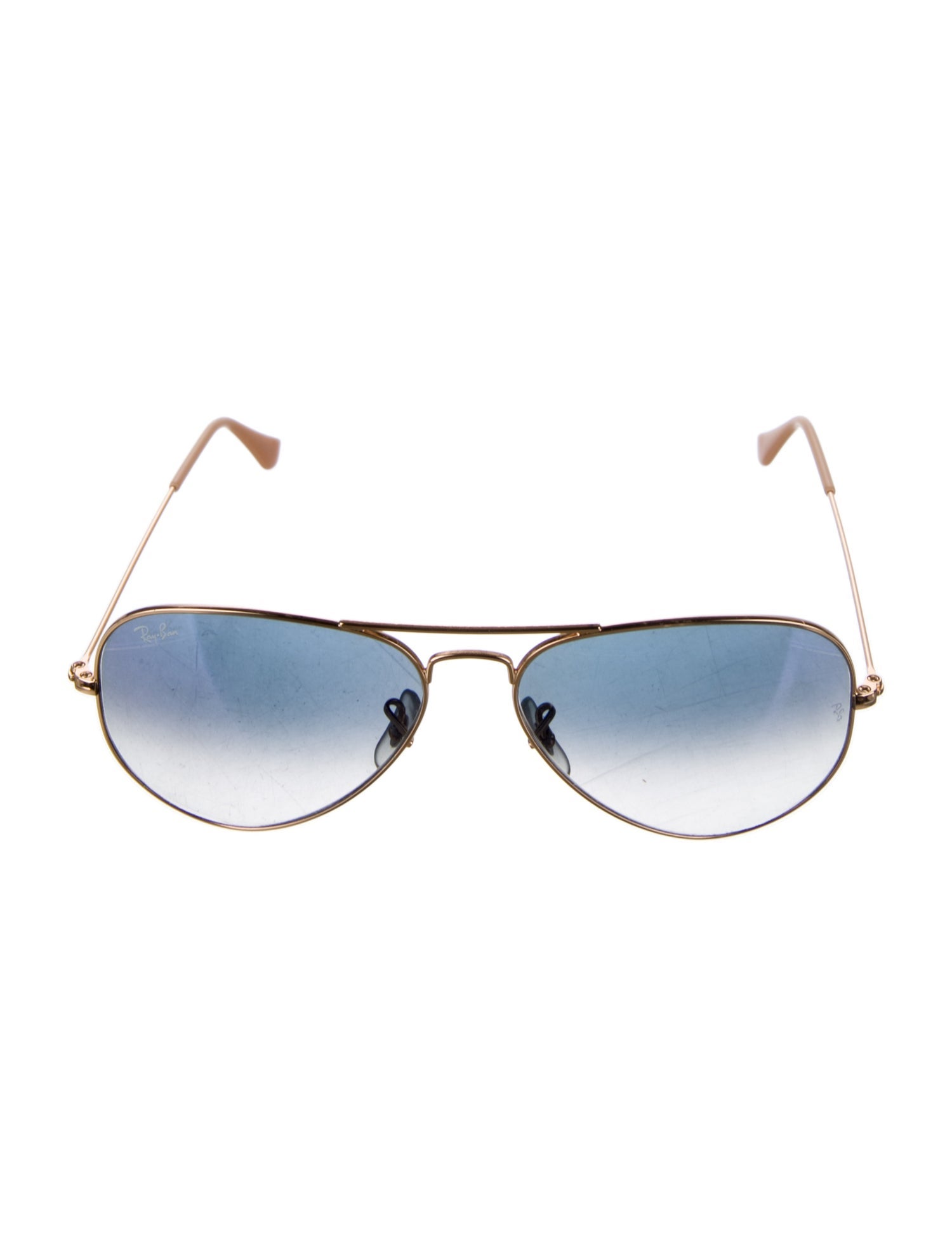 Ray-Ban Aviator Gradient Sunglasses - Gold Sunglasses, Accessories ...