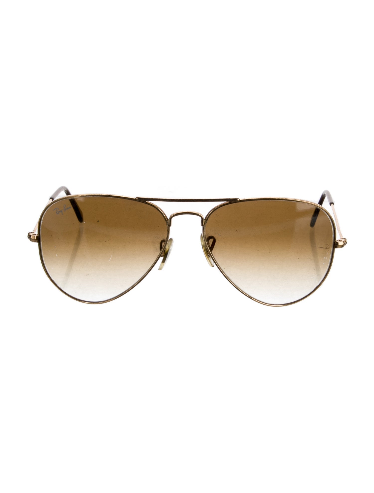 Ray-Ban Large Aviator Sunglasses - Gold Sunglasses, Accessories ...