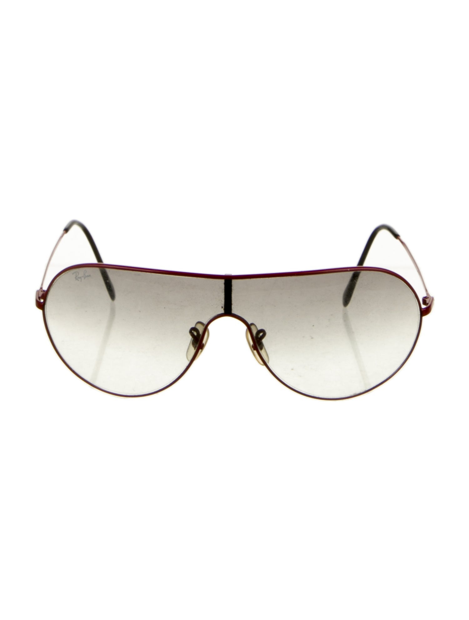 Ray-Ban Vintage Shield Sunglasses - Red Sunglasses, Accessories ...