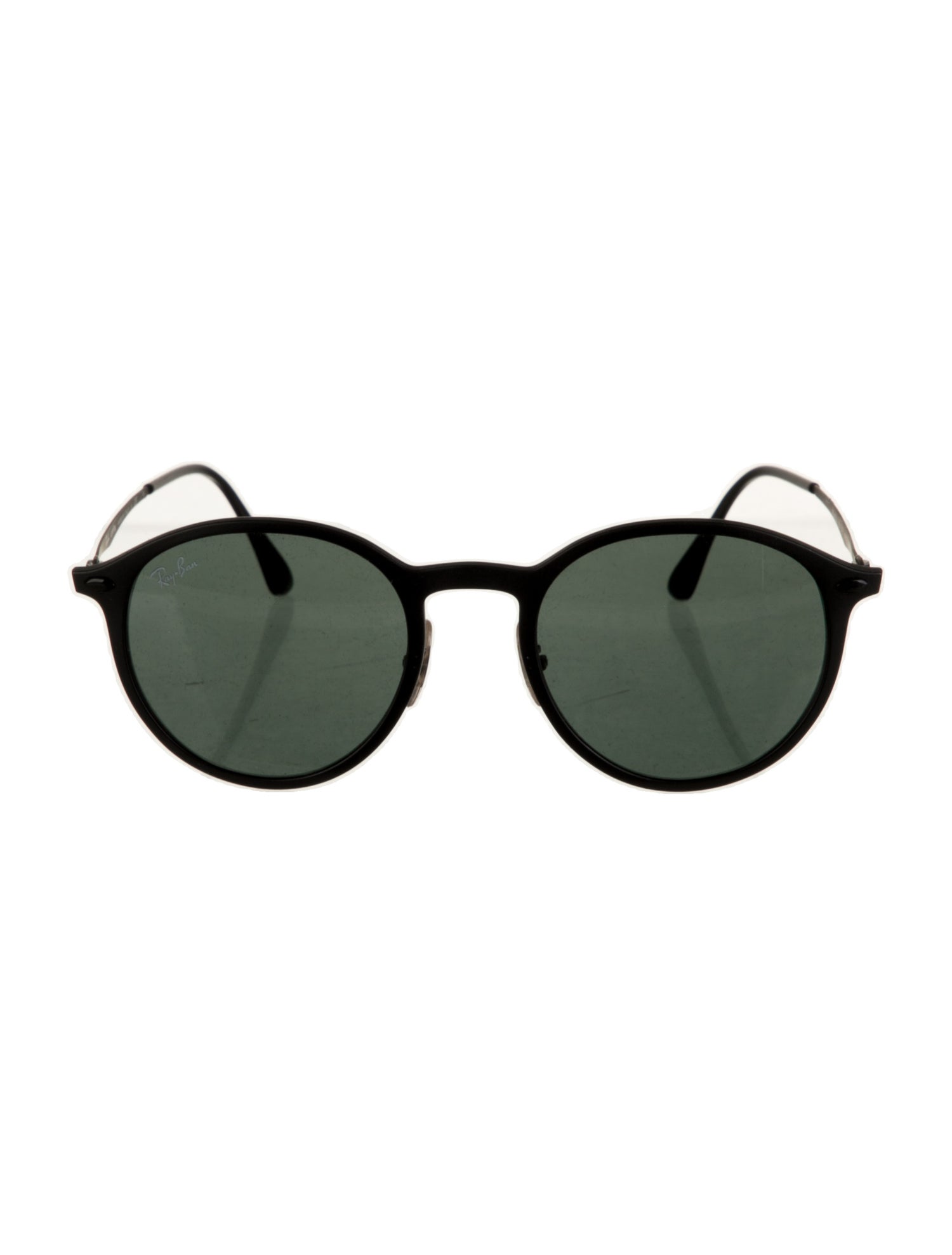 Ray-Ban Light Ray Round Round Sunglasses - Black Sunglasses ...