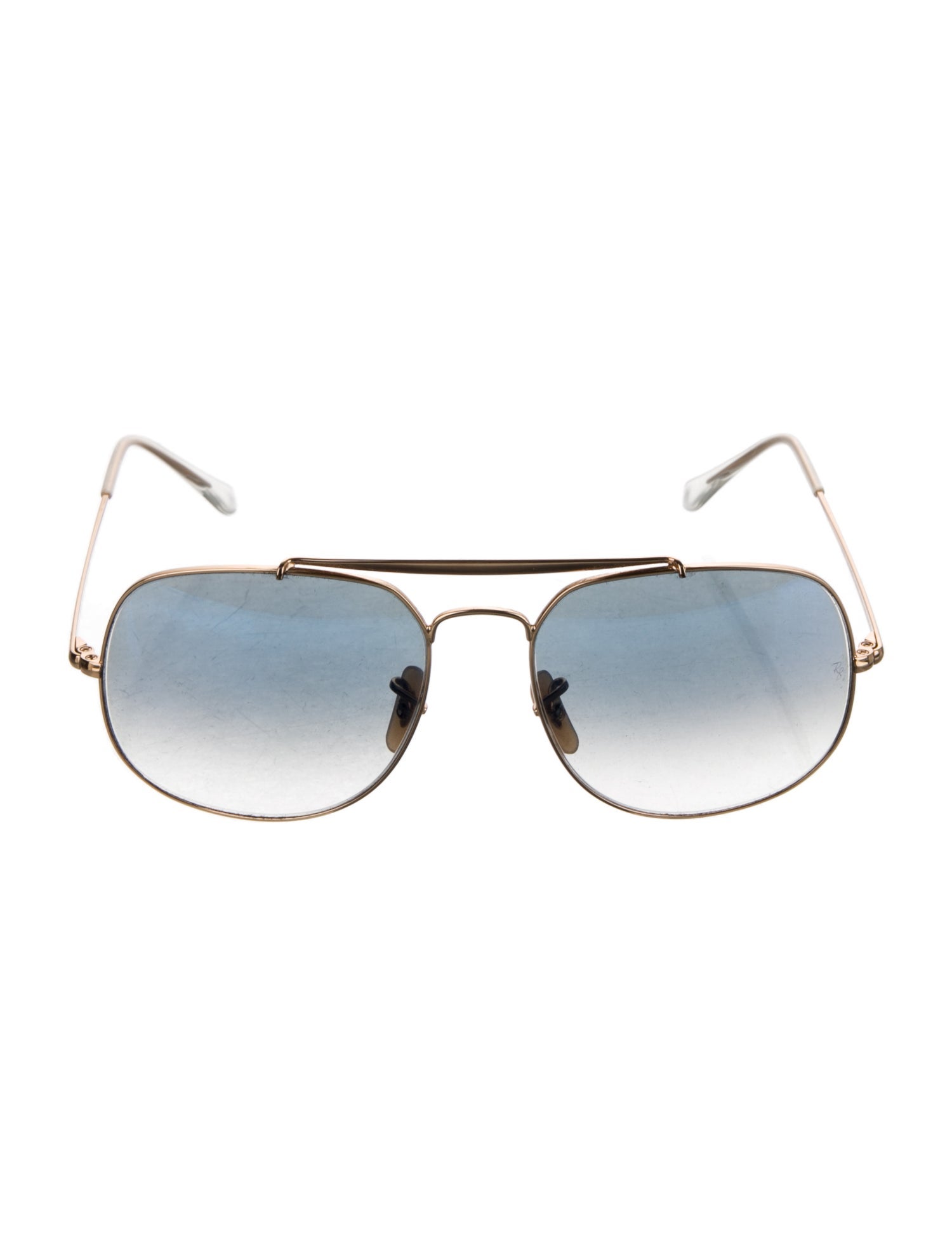 Ray-Ban The General Aviator Sunglasses - Gold Sunglasses, Accessories ...