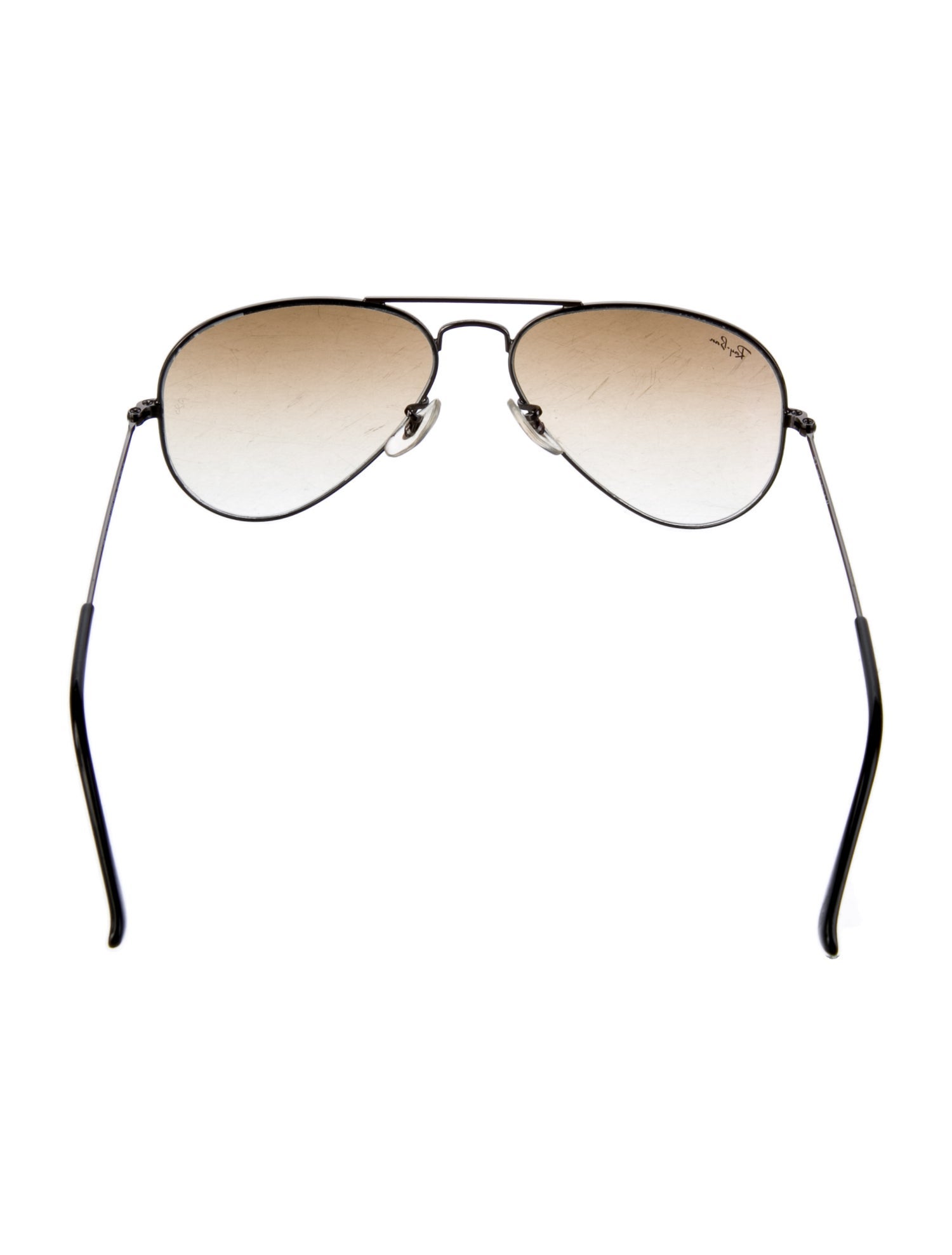 Ray-Ban Gradient Aviator Sunglasses - Black Sunglasses, Accessories ...