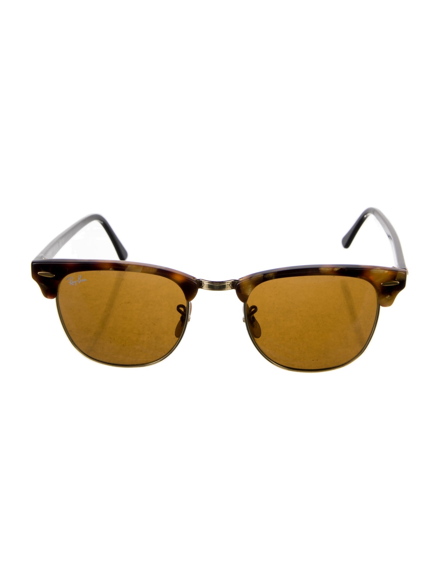 Ray-Ban Clubmaster Wayfarer Sunglasses - Brown Sunglasses, Accessories ...