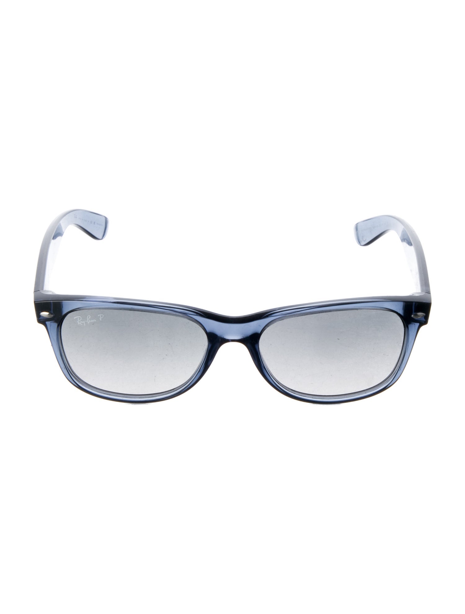 Ray-Ban Wayfarer Mirrored Sunglasses - Blue Sunglasses, Accessories ...