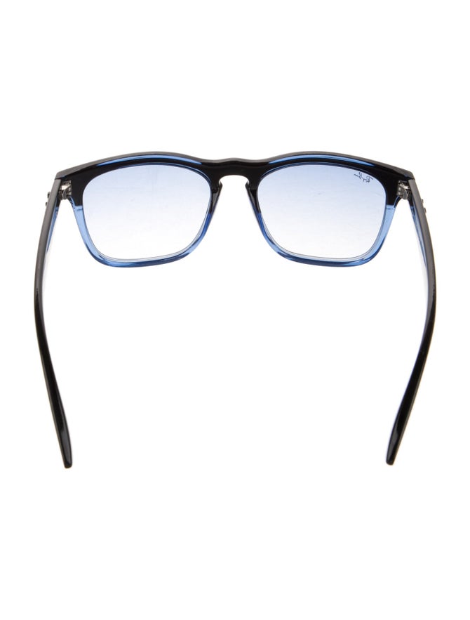 Ray-Ban Steve Signature Logo Sunglasses - Black Sunglasses, Accessories ...