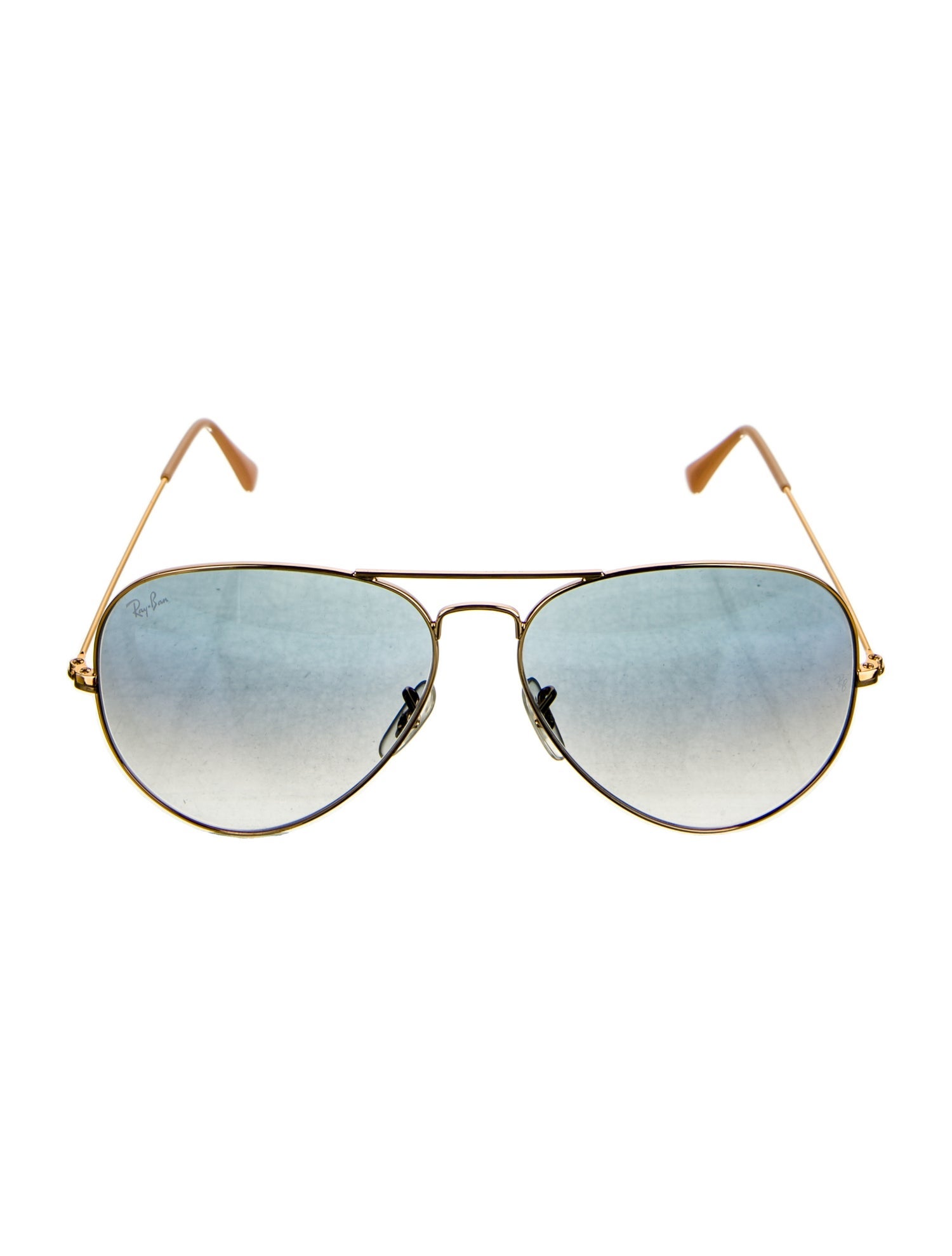 Ray-Ban Large Aviator Aviator Sunglasses - Gold Sunglasses, Accessories ...
