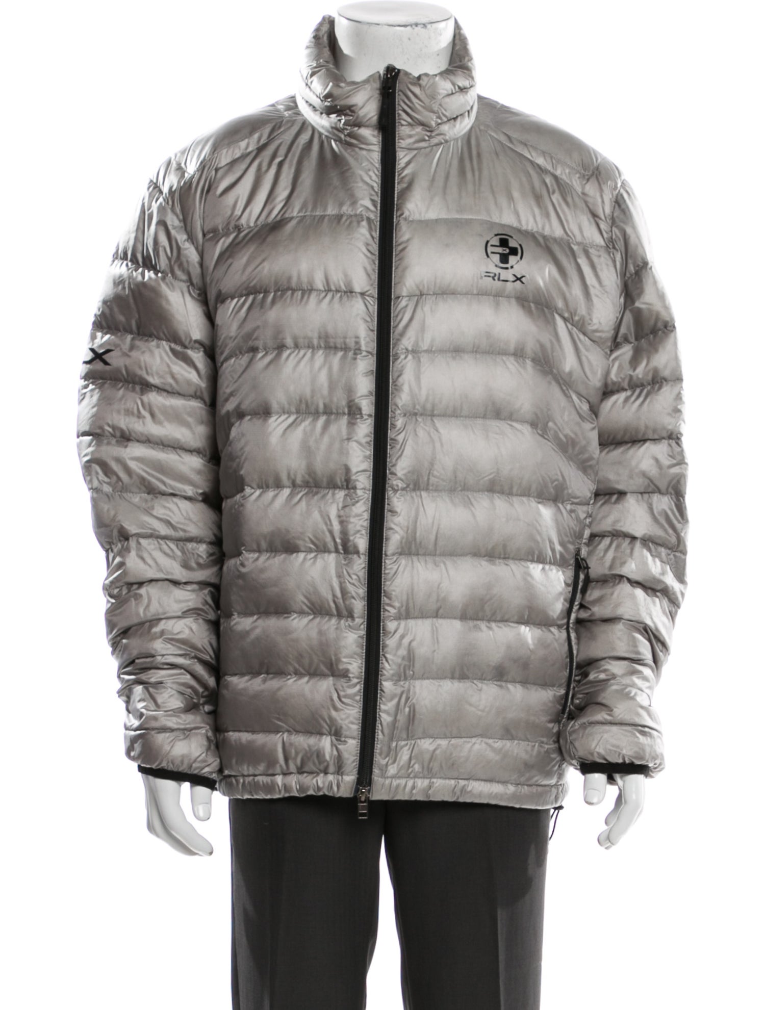 RLX by Ralph Lauren Puffer Coat - Grey Outerwear, Clothing - WRXRL22021 ...
