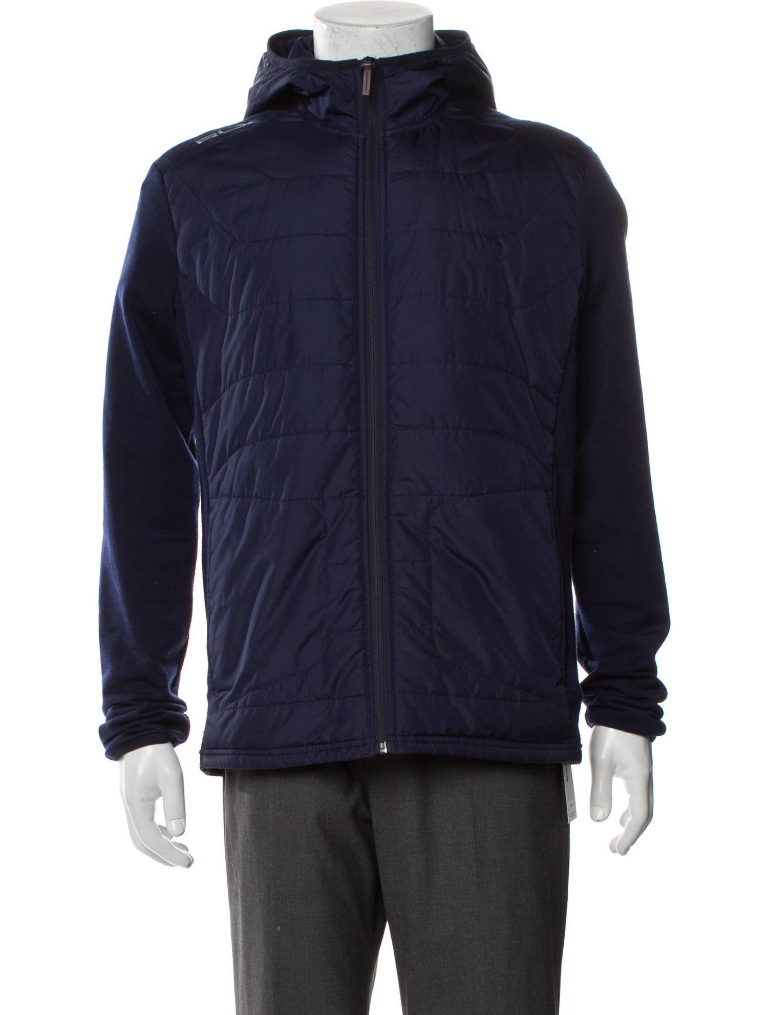 RLX by Ralph Lauren Puffer Coat - Blue Outerwear, Clothing - WRXRL22731 ...