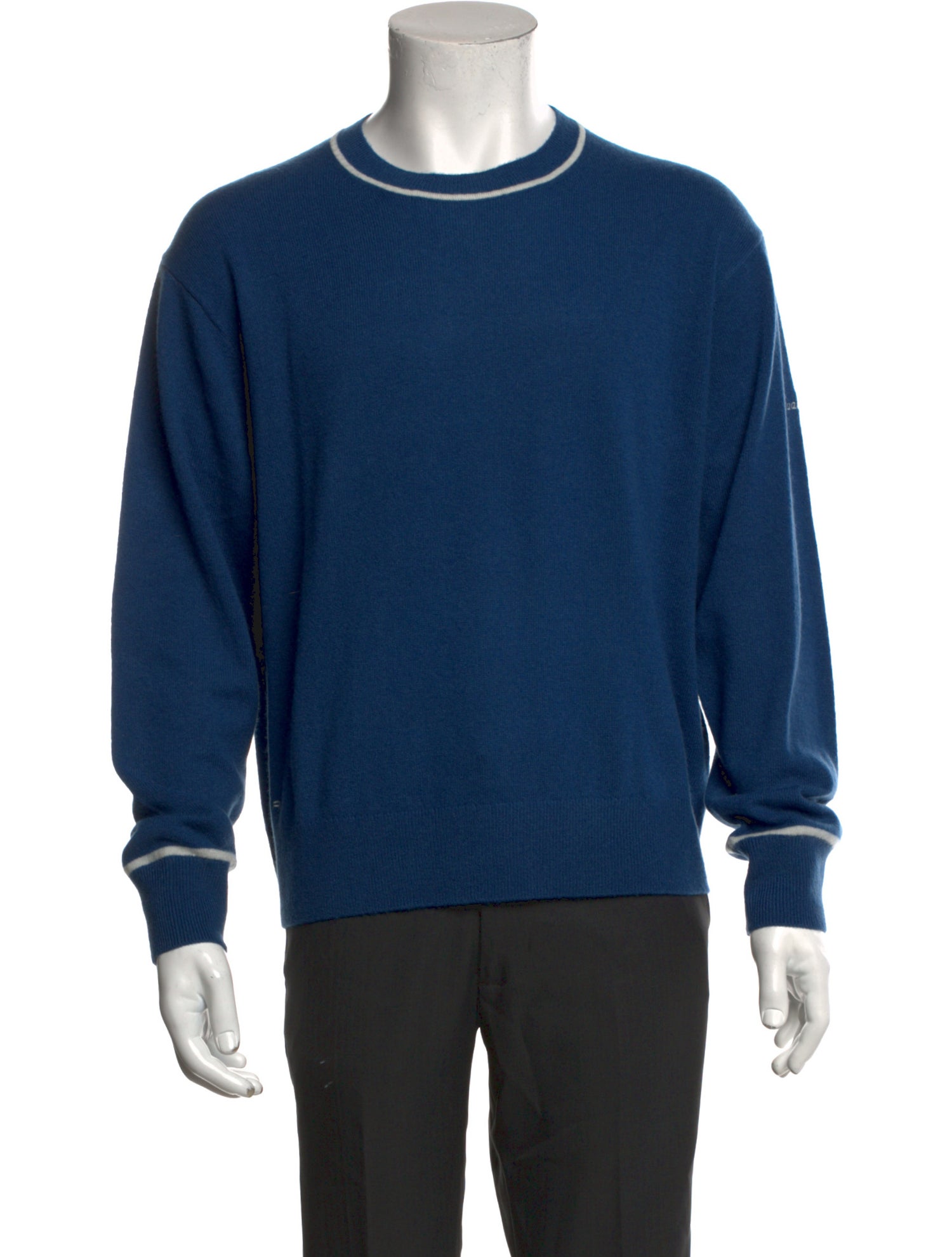 RLX by Ralph Lauren Cashmere Crew Neck Pullover - Blue Sweaters ...