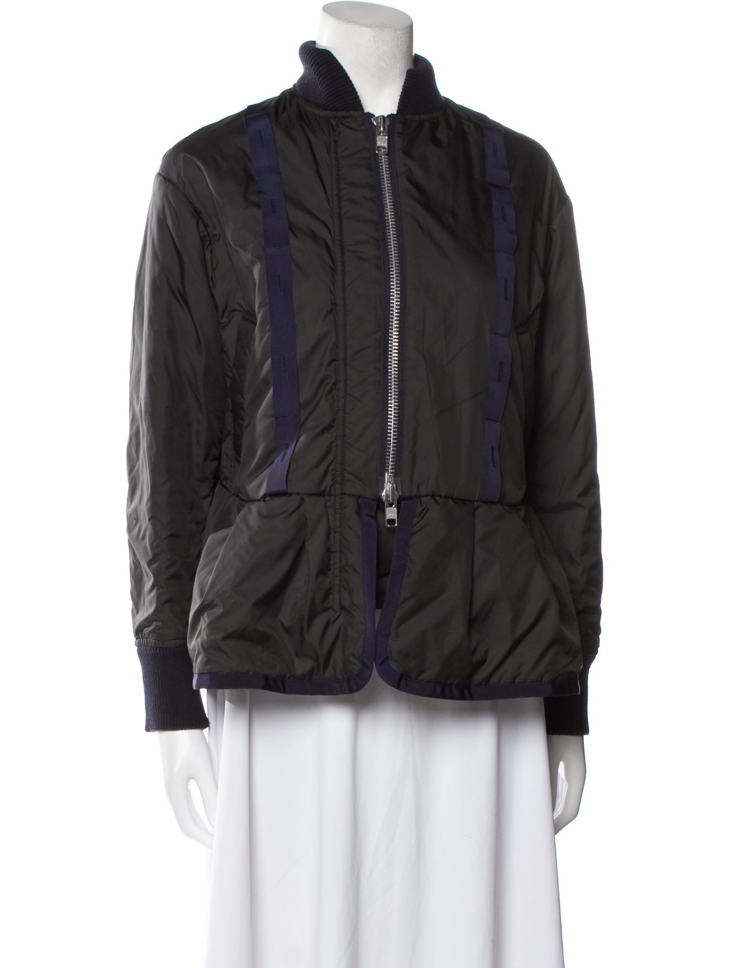 Sacai Bomber Jacket - Black Jackets, Clothing - WS137279 | The RealReal