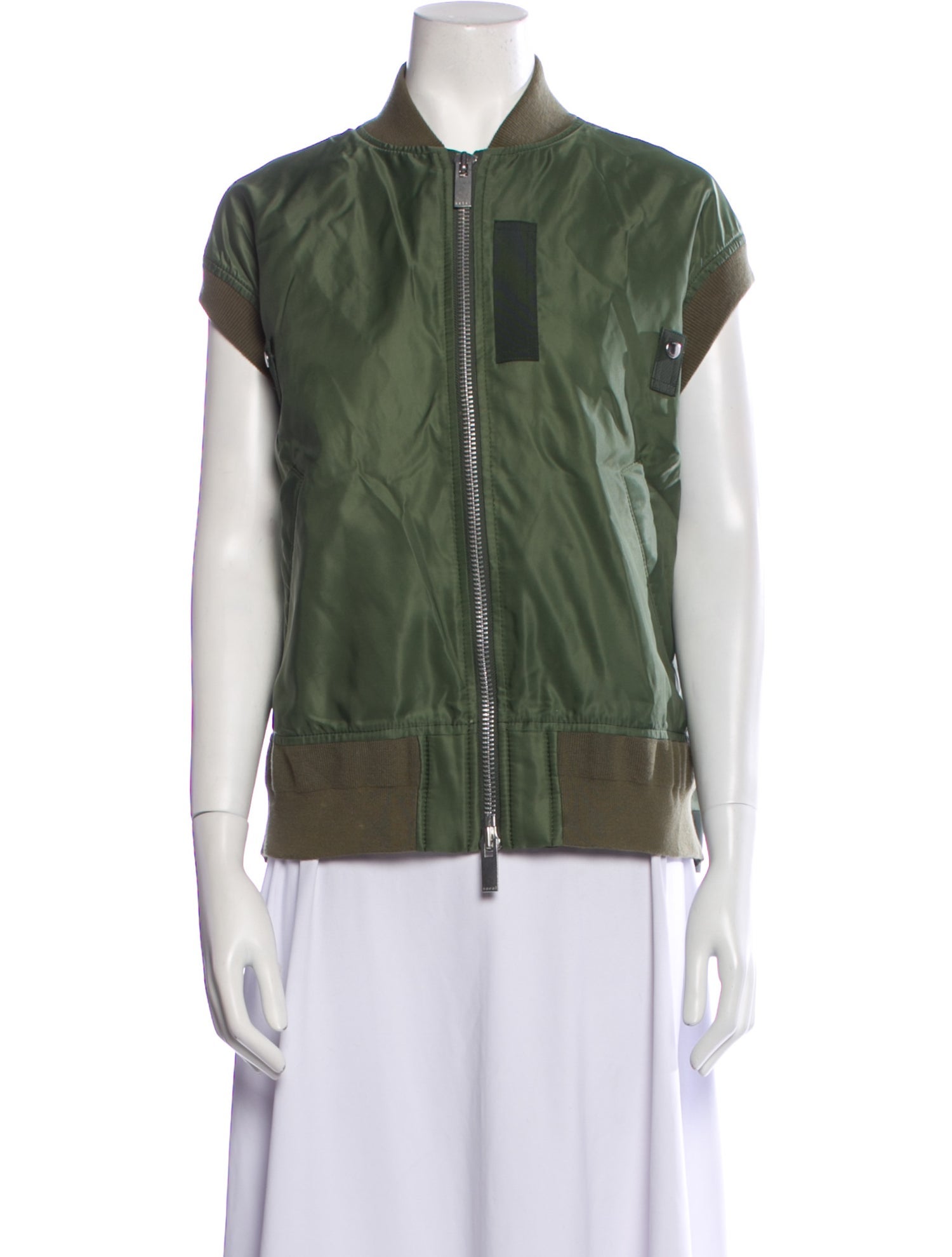 Sacai Vest - Green Jackets, Clothing - WS138902 | The RealReal