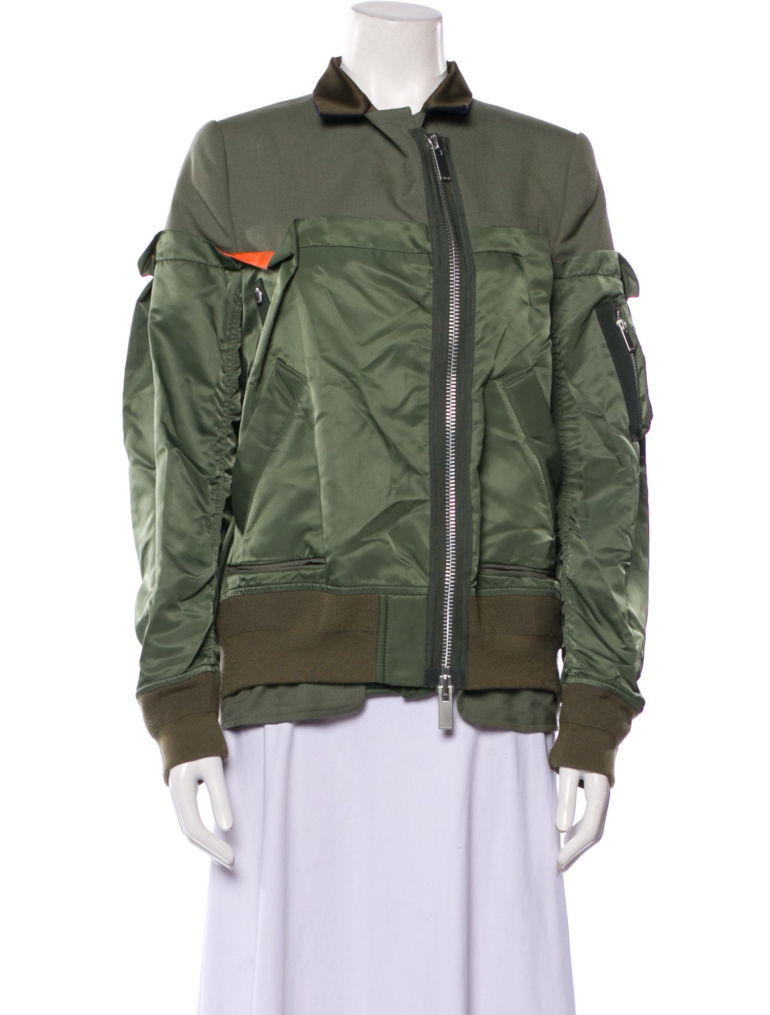 Sacai Jacket - Green Jackets, Clothing - WS139482 | The RealReal