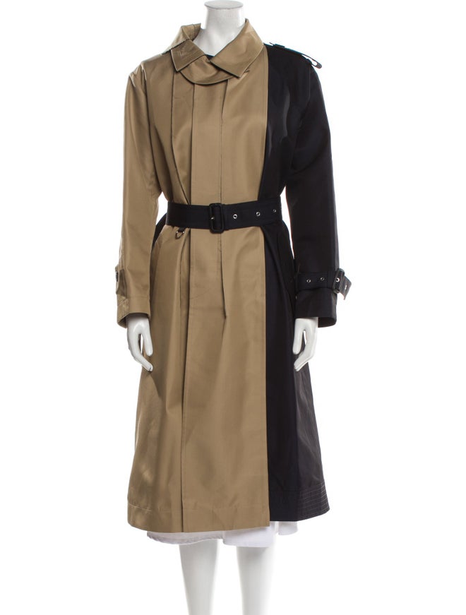 Sonia Rykiel Trench Coat - Black Coats, Clothing - SON61467 | The RealReal