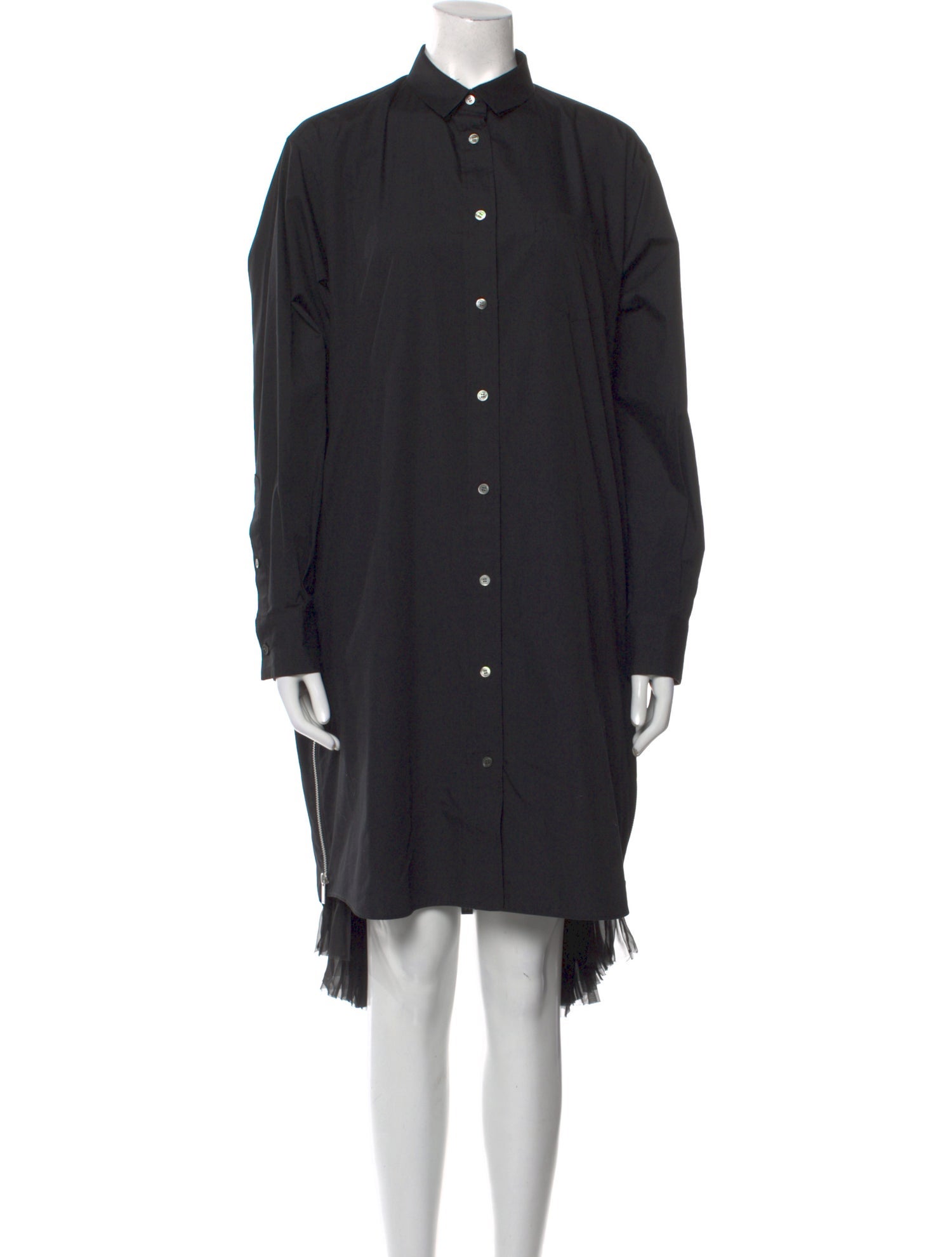 Sacai Knee-Length Dress - Black Dresses, Clothing - WS140004 | The RealReal