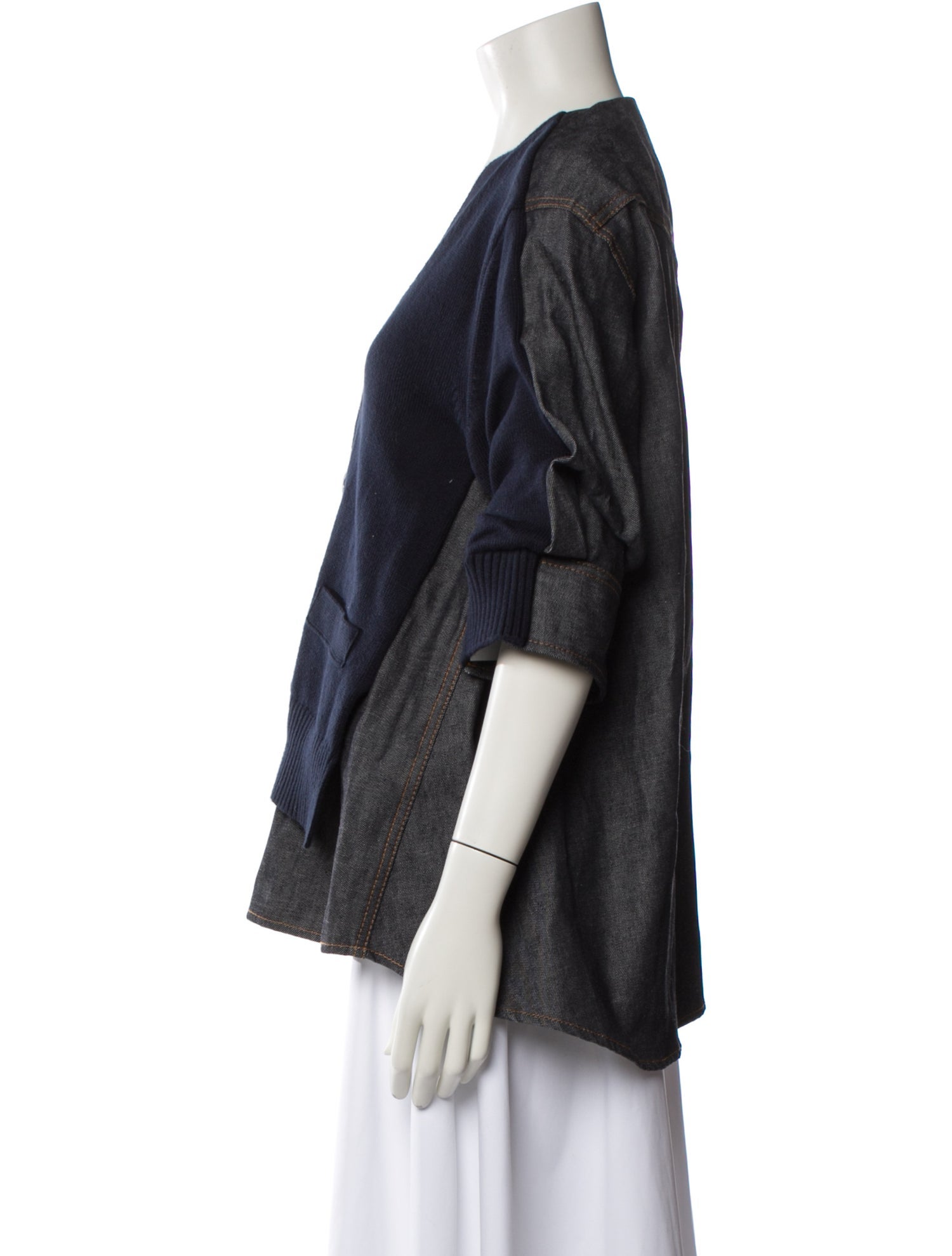 Sacai Evening Jacket - Blue Jackets, Clothing - WS146760 | The RealReal