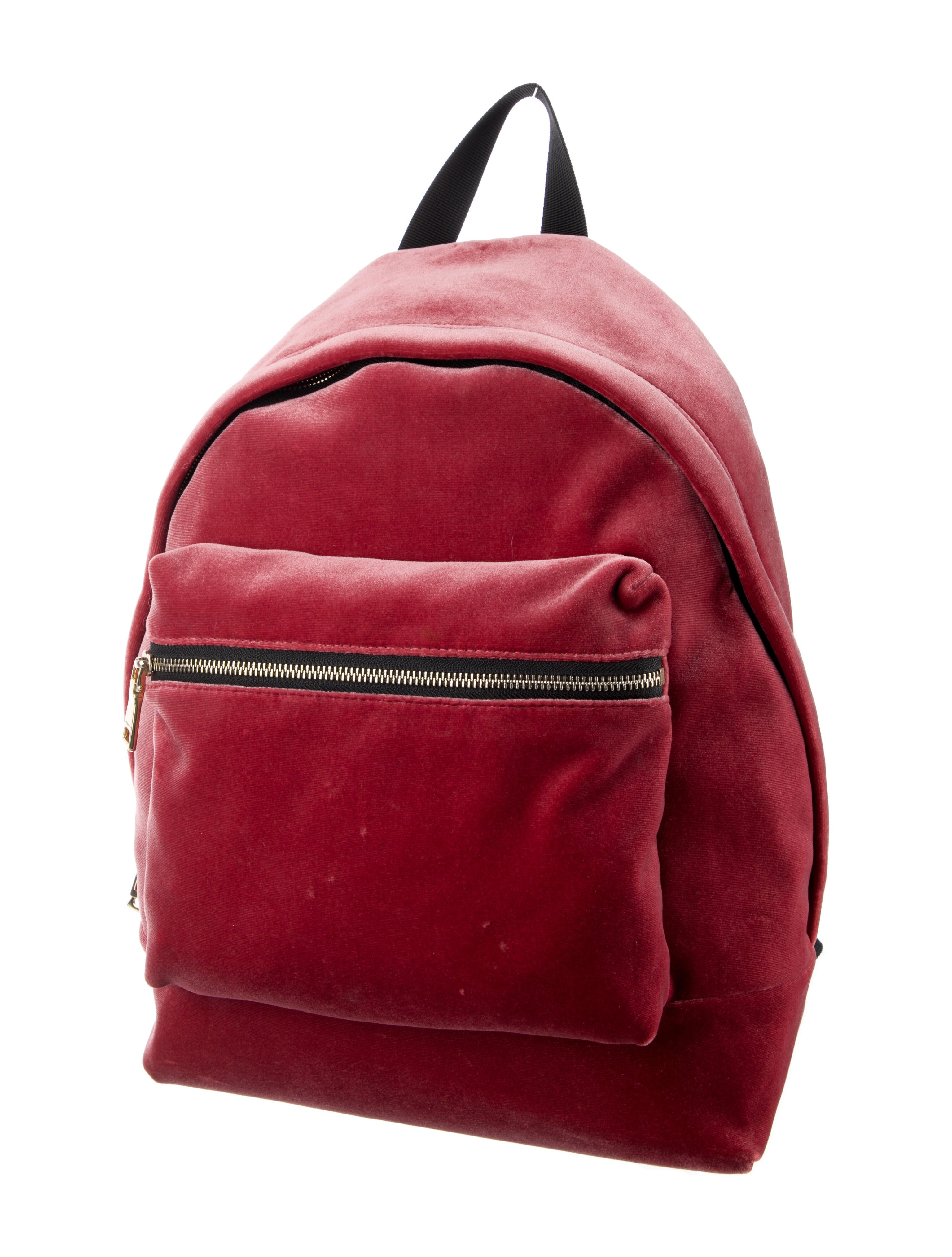 Sandro Velvet Backpack - Pink Backpacks, Handbags - WS2108597 | The ...