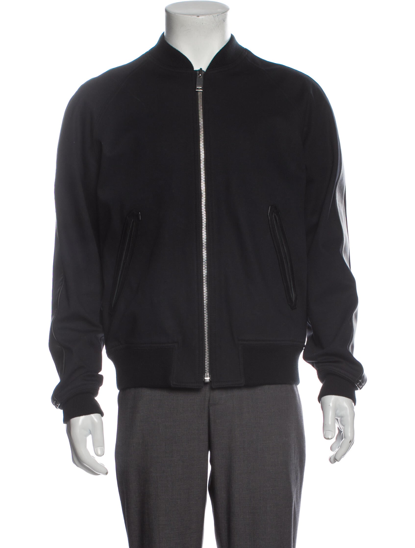 Sandro Bomber Jacket - Blue Outerwear, Clothing - WS2117598 | The RealReal