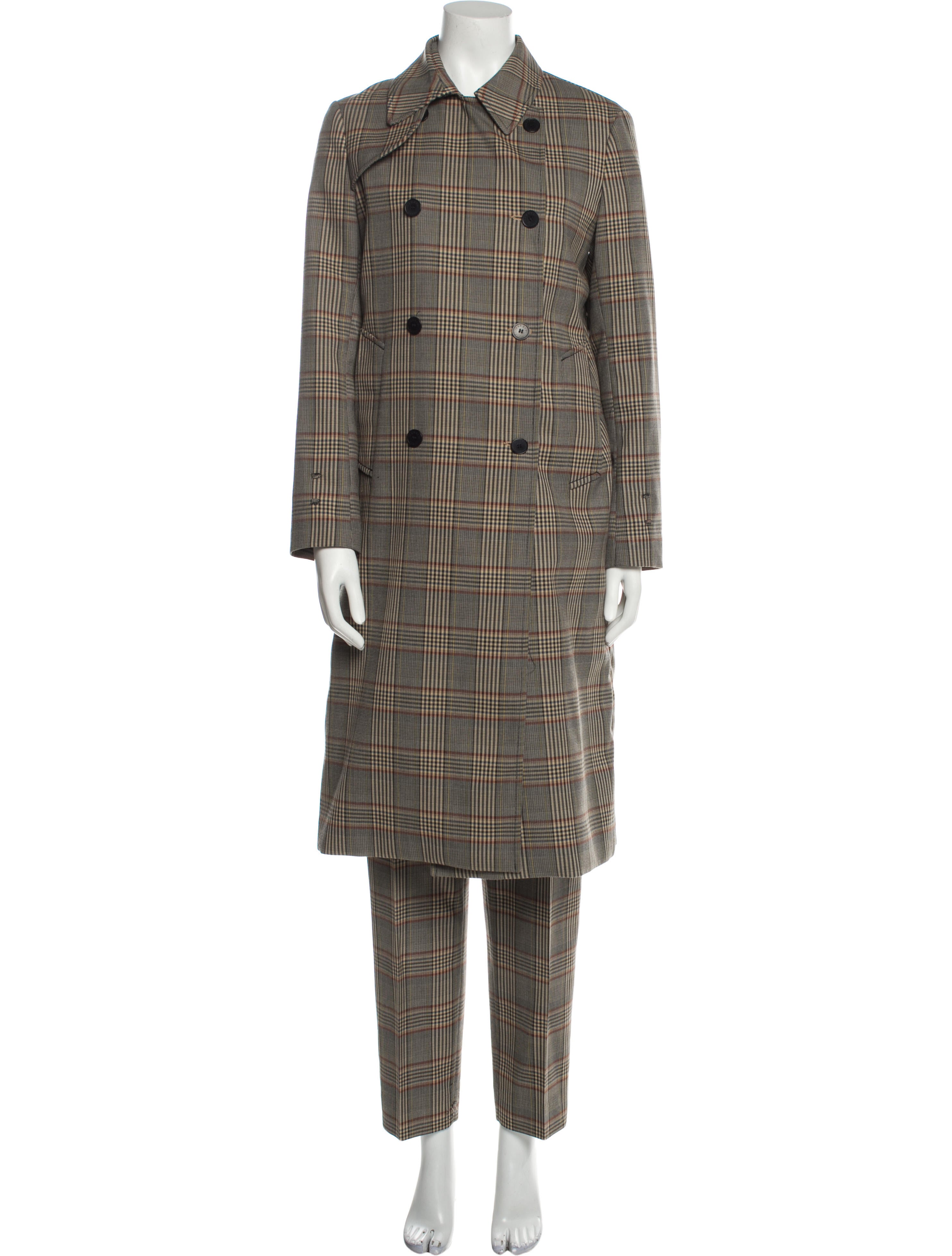 Rubin Singer Knit Two Piece Skirt Suit - Black Suits and Sets, Clothing ...