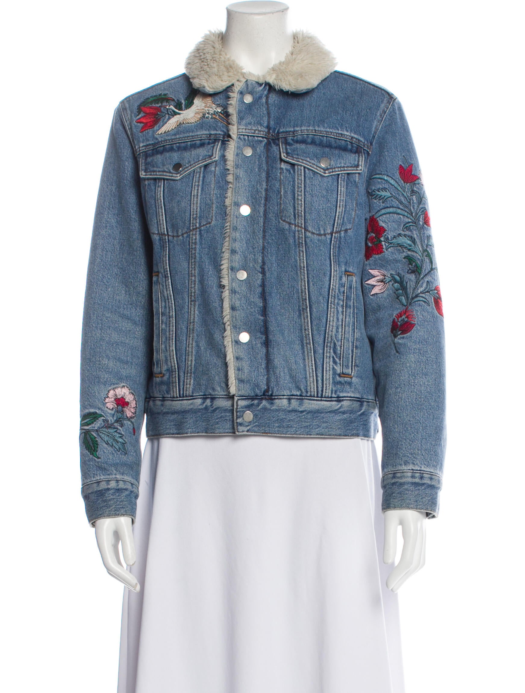 Sandro Denim Jacket - Blue Jackets, Clothing - WS2132243 | The RealReal