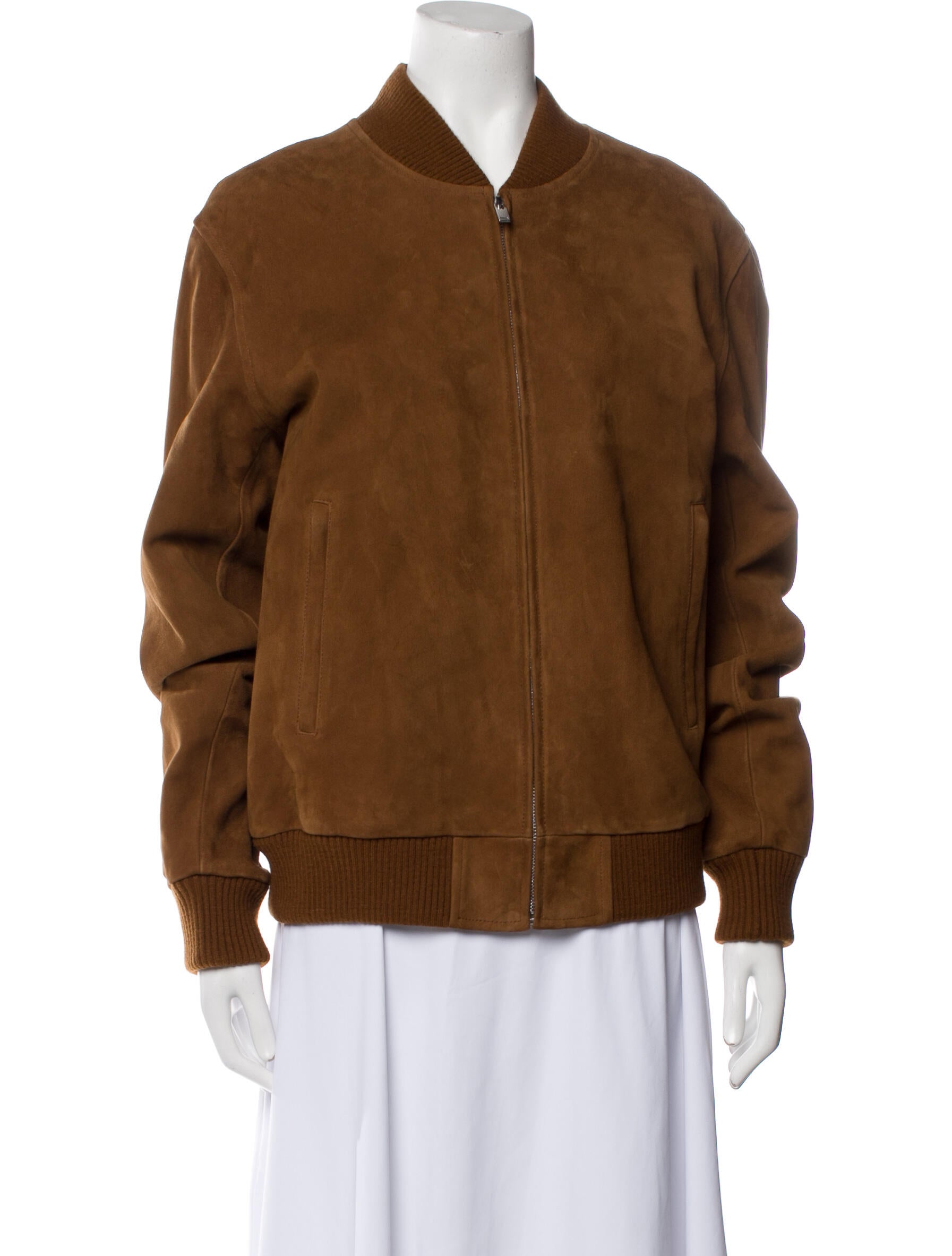 Sandro Bomber Jacket - Brown Jackets, Clothing - WS2138926 | The RealReal