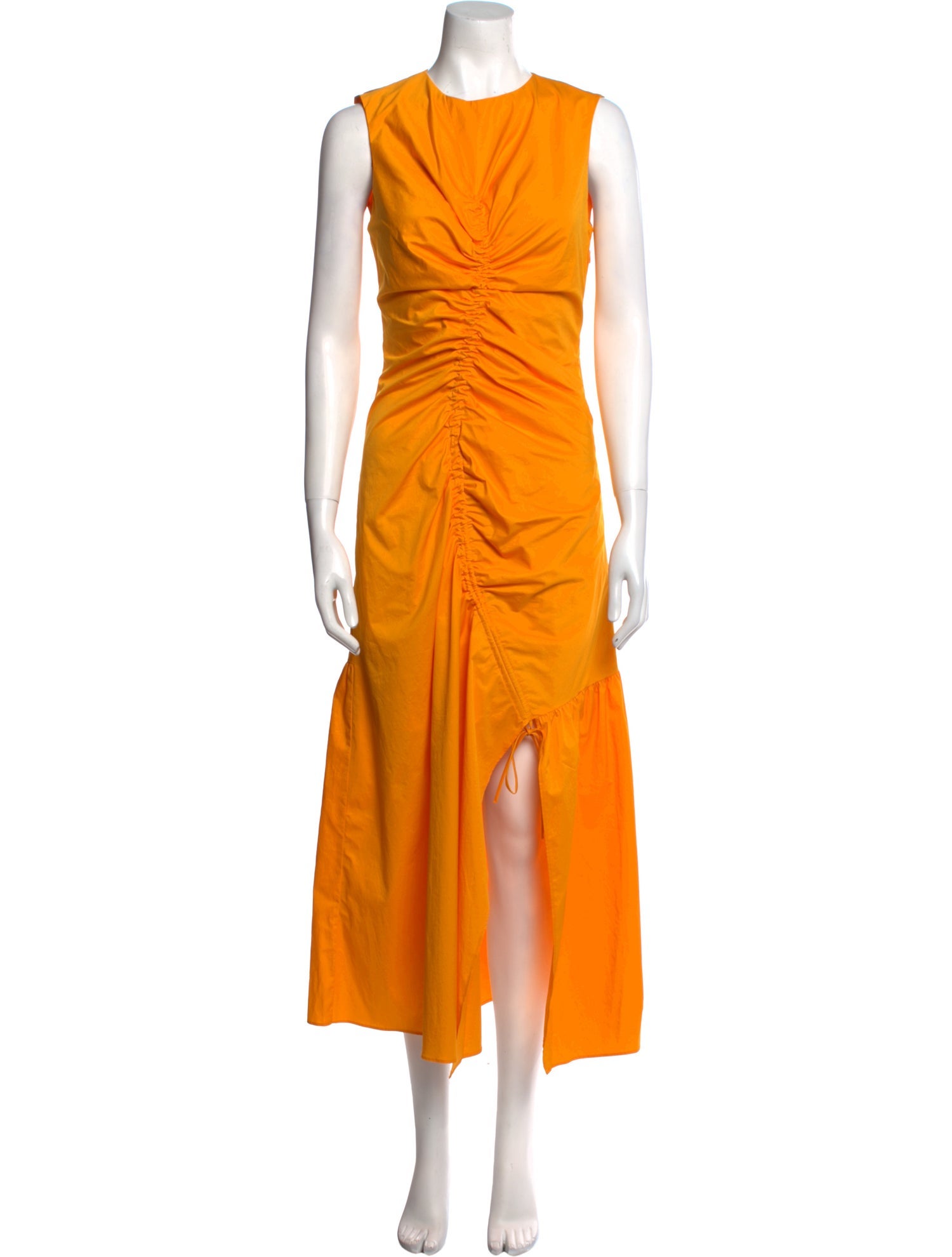 Sandro Crew Neck Long Dress w/ Tags - Yellow Dresses, Clothing ...
